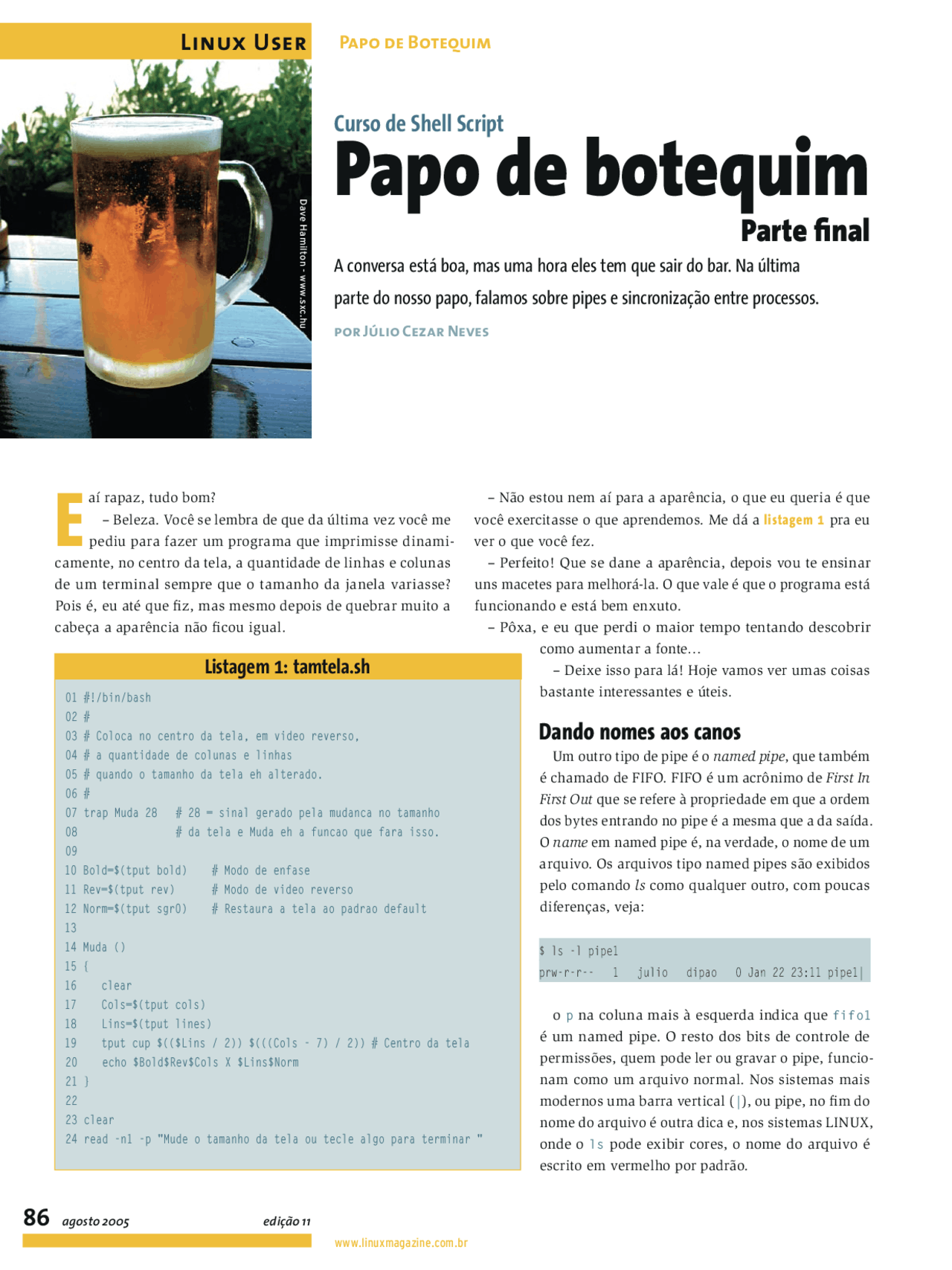 Curso De Shell Script 011 Você Não Agüenta Mais Aquele Seu Amigo