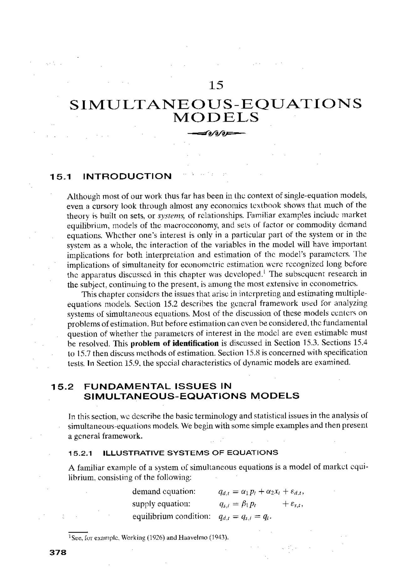 Econometric Analysis Greene 6th Edition Ch 15 Econometria Docsity