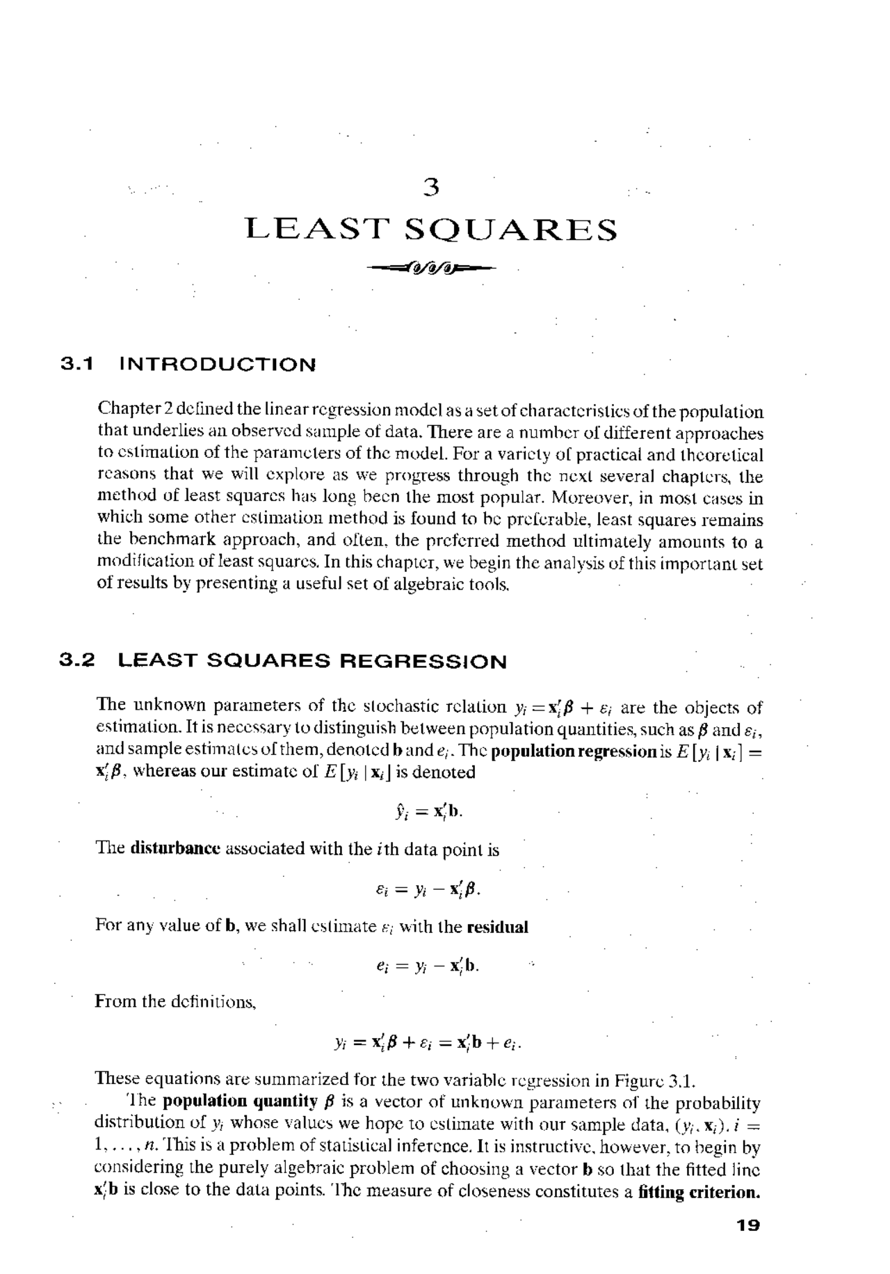 Econometric Analysis Greene 6th Edition Ch 03 Econometria Docsity