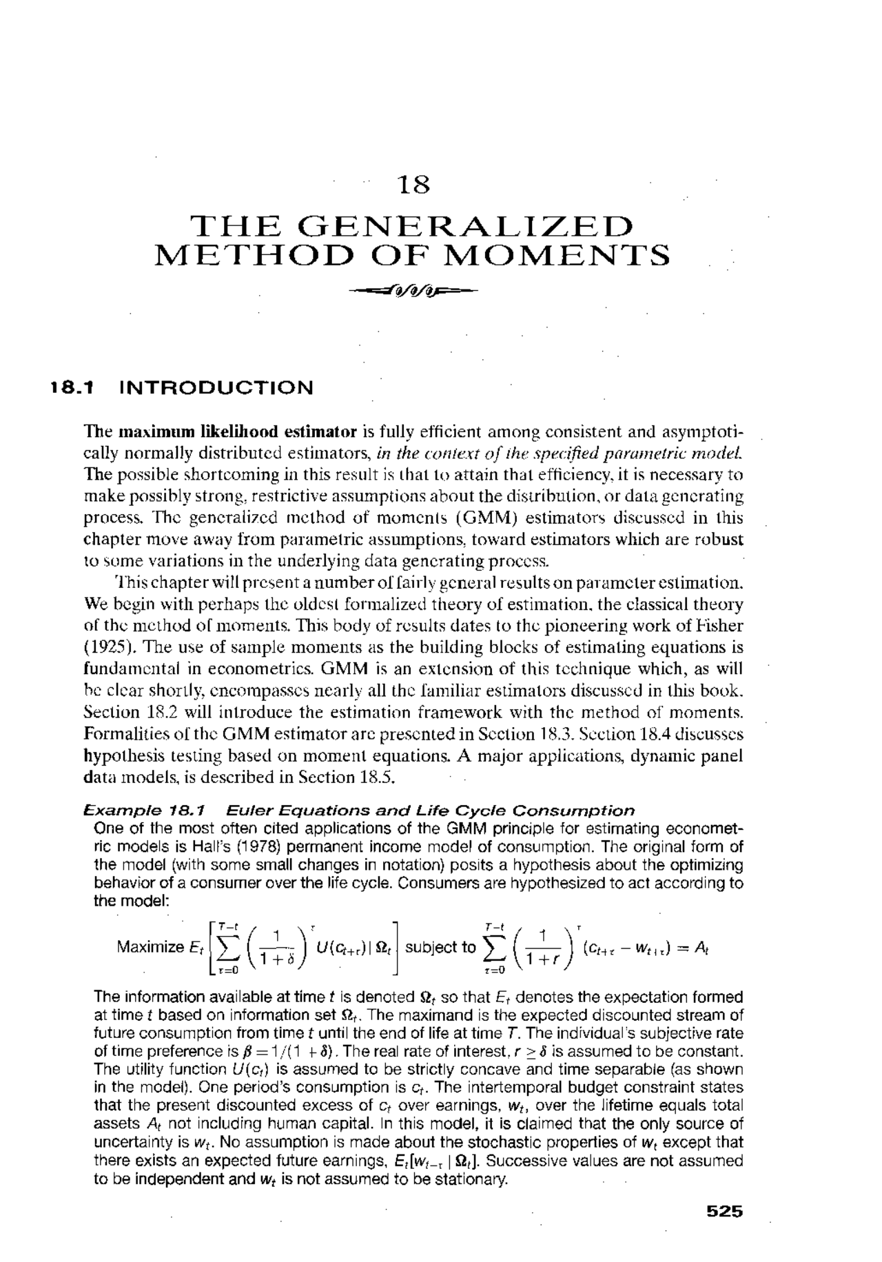Econometric Analysis Greene 6th Edition Ch 18 Econometria Docsity