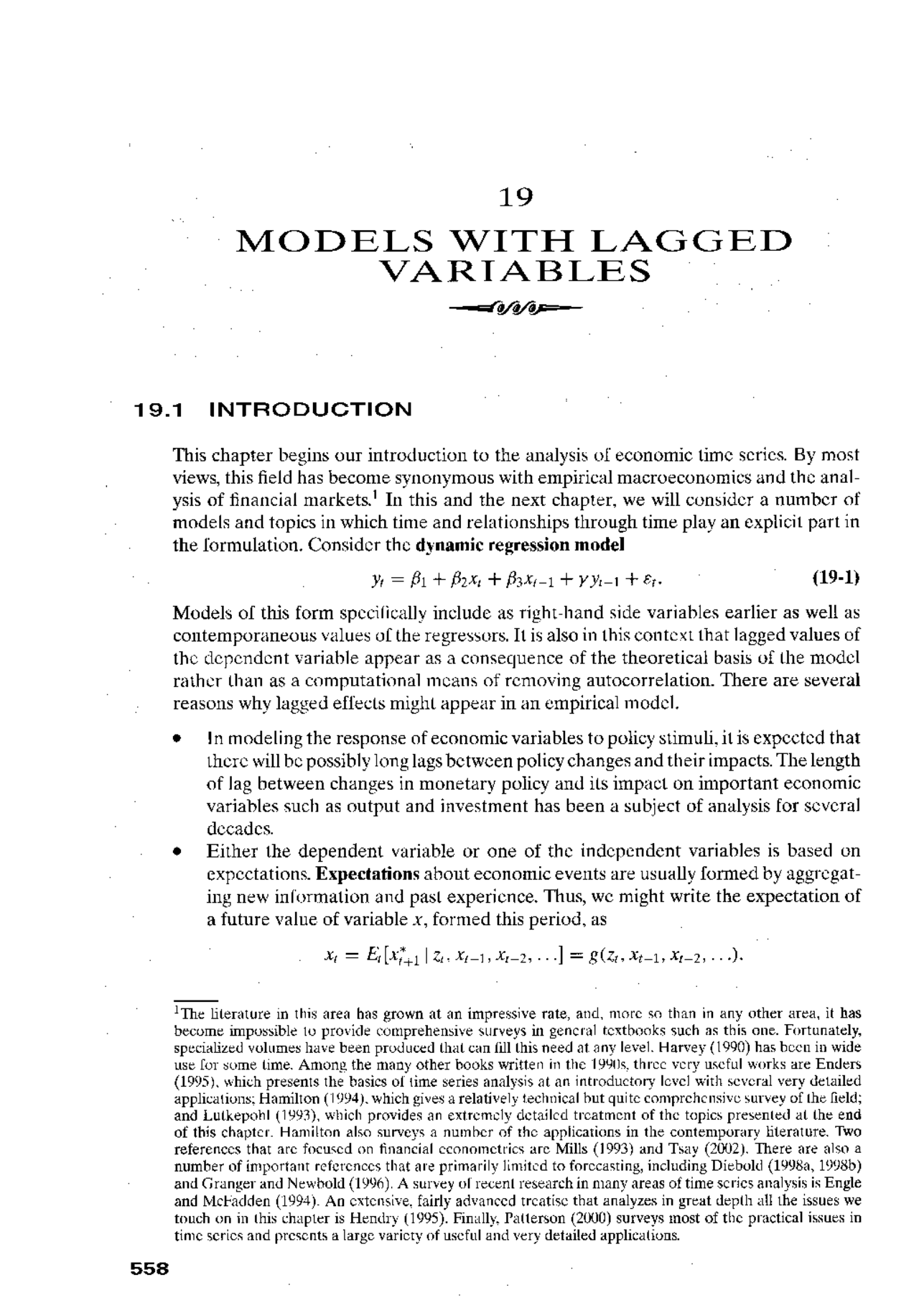 Econometric Analysis Greene 6th Edition Ch 19 Econometria Docsity