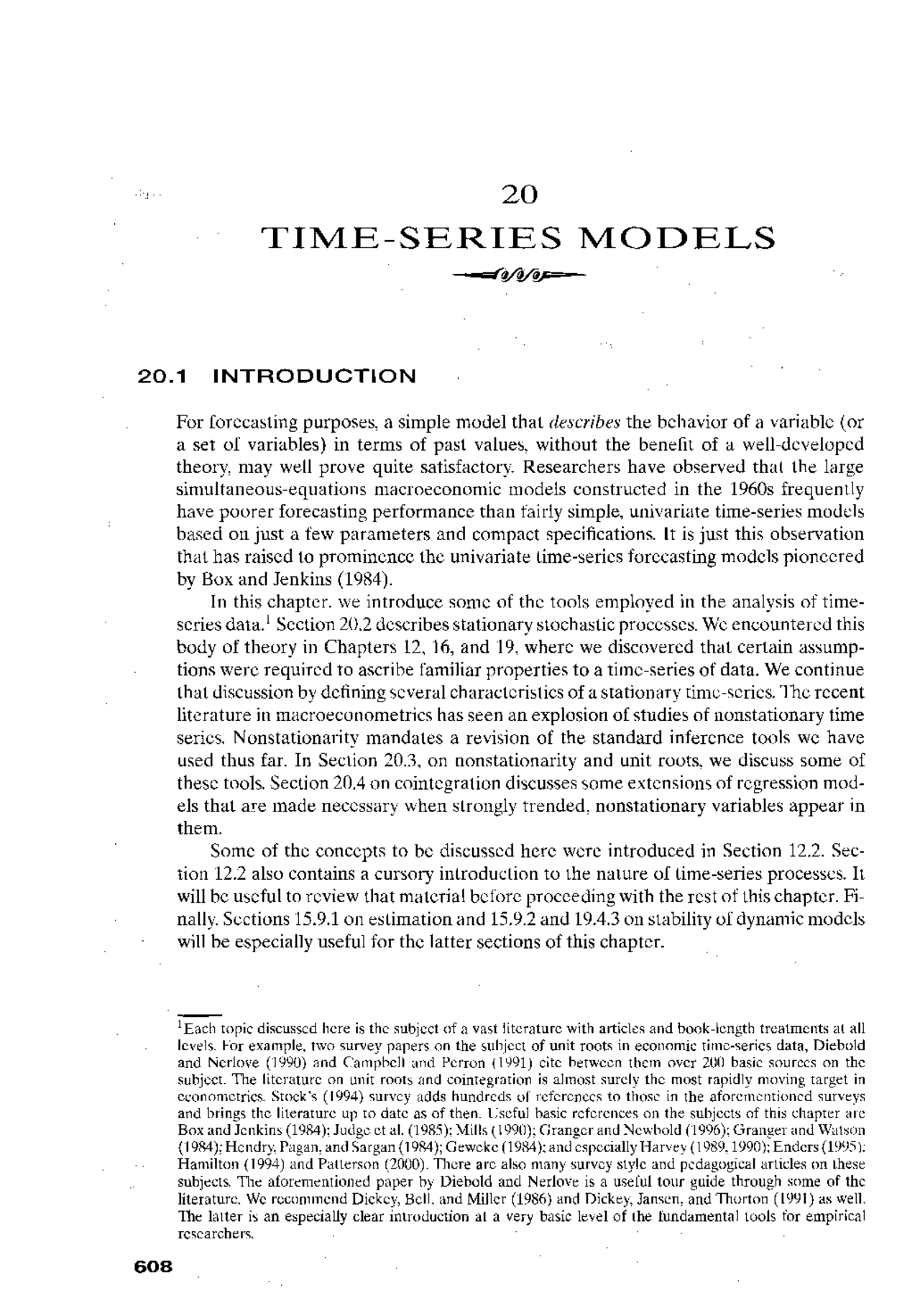 Econometric Analysis Greene 6th Edition Ch 20 Econometria Docsity