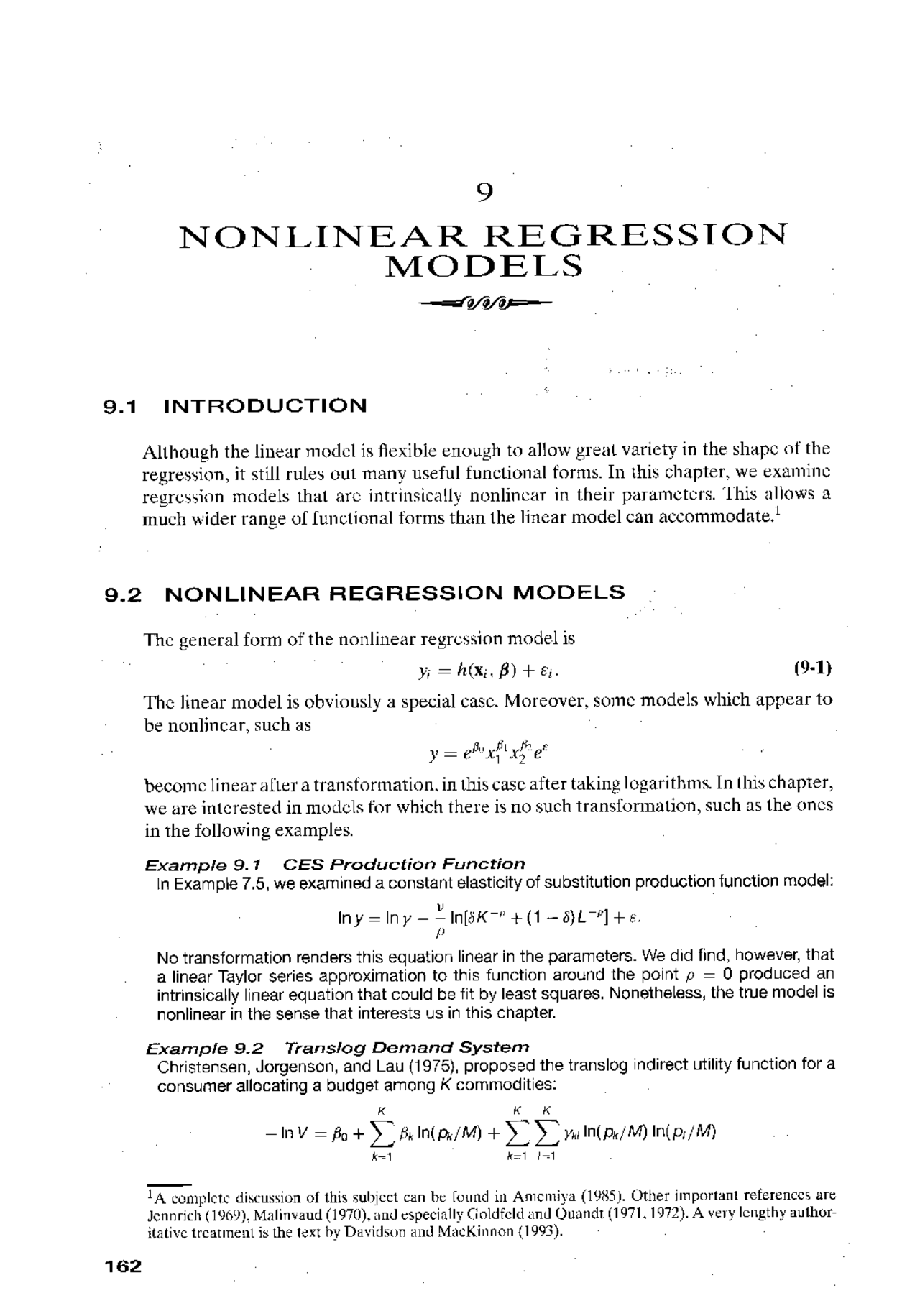 Econometric Analysis Greene 6th Edition Ch 09 Econometria Docsity
