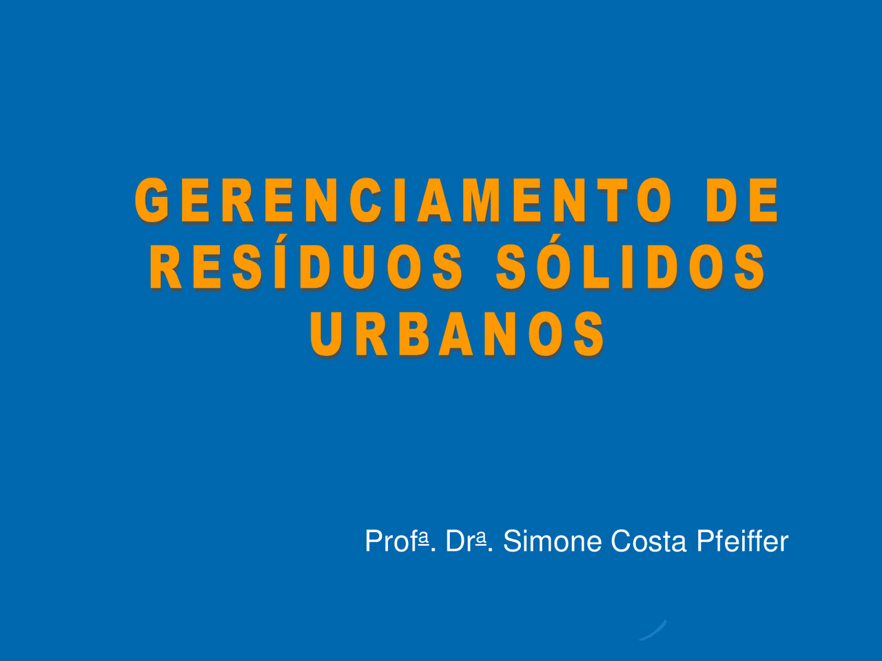 Resíduos Solidos Gerenciamento De Resíduos Solidos Docsity