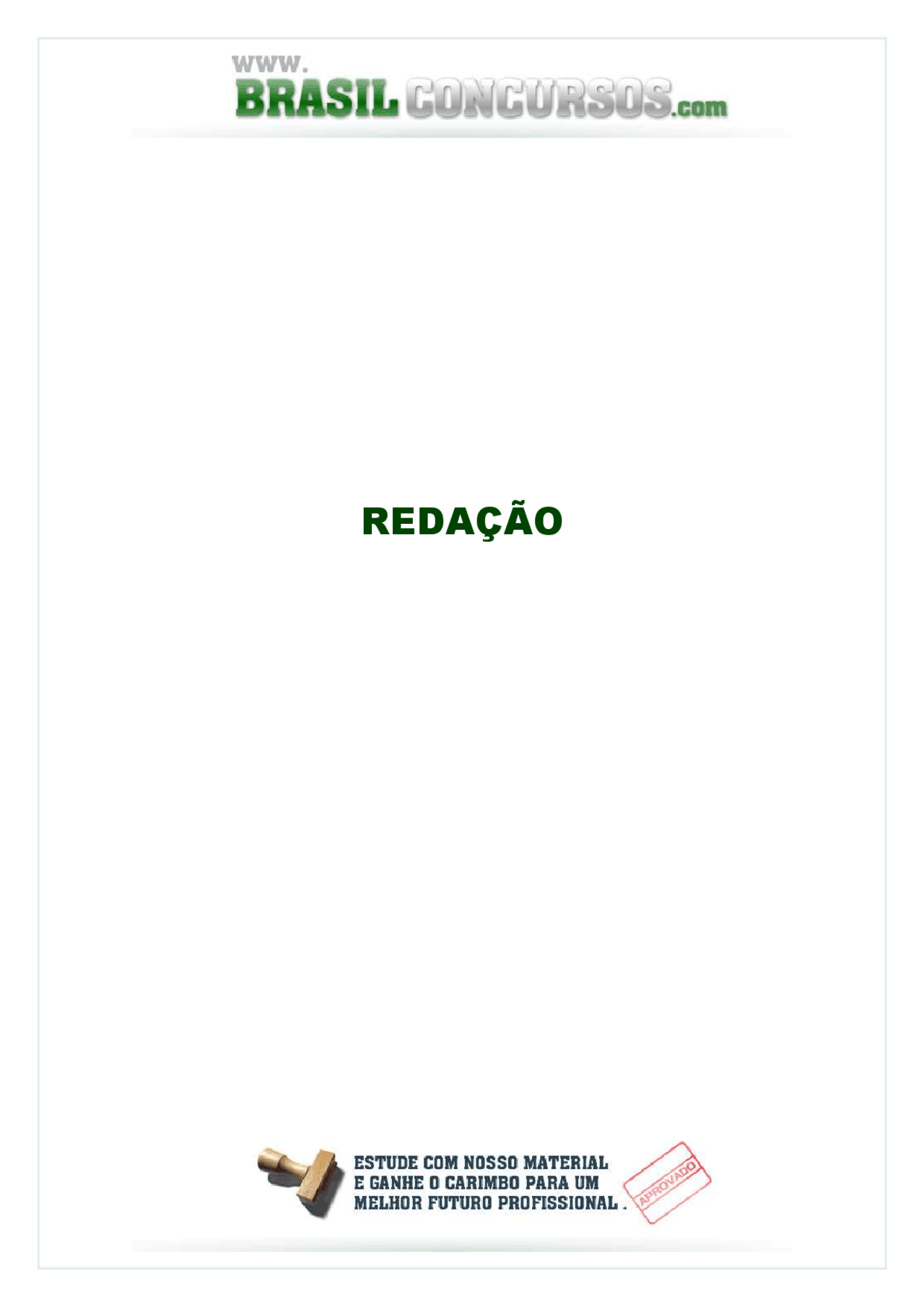 Redação Redação Redação Docsity