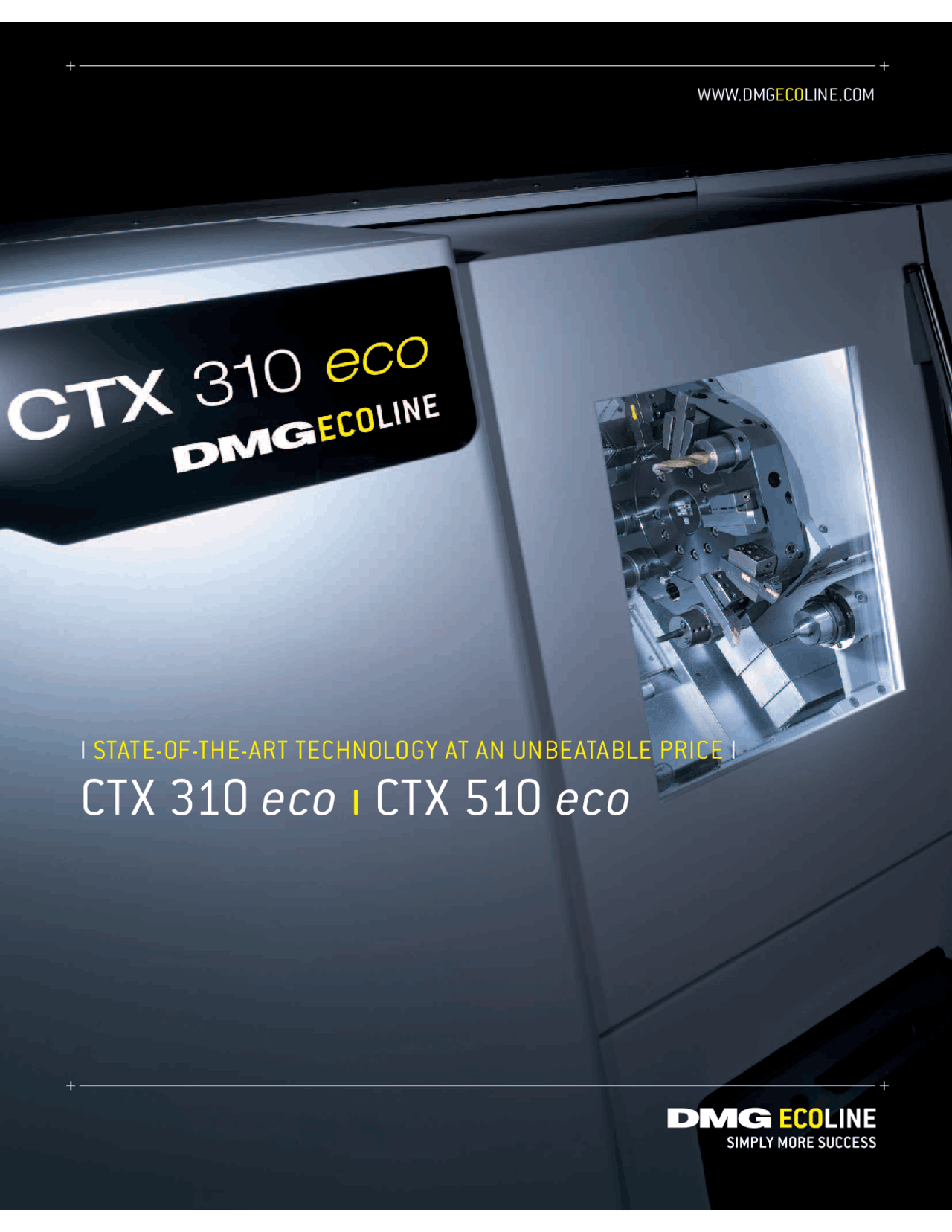 Pt6us09 ctx310510eco - apresentaçao maquina cnc ctx 510 e 310 eco da ...