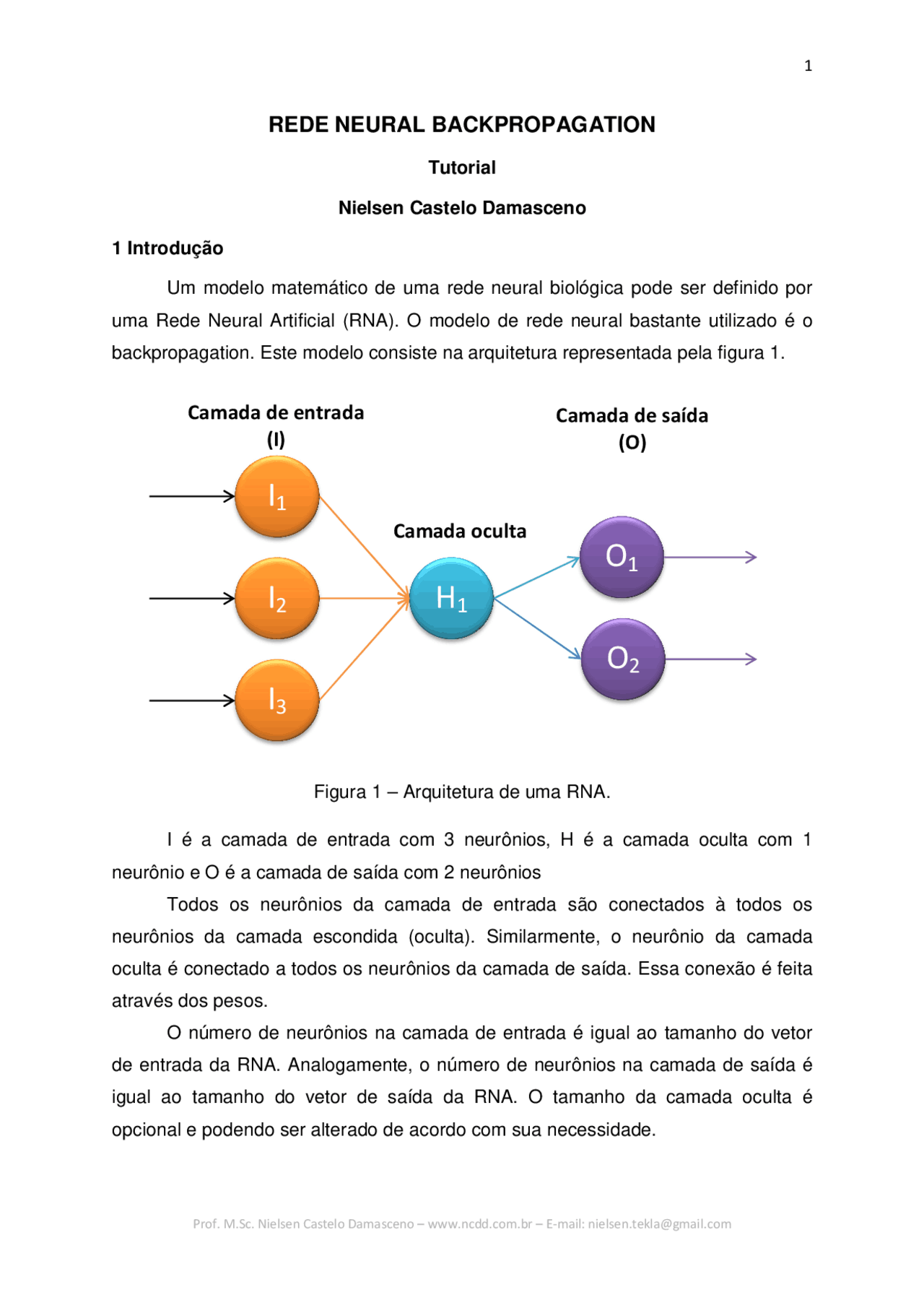 Implementação do Backpropagation usando Matlab - Esse tutorial ensina ...