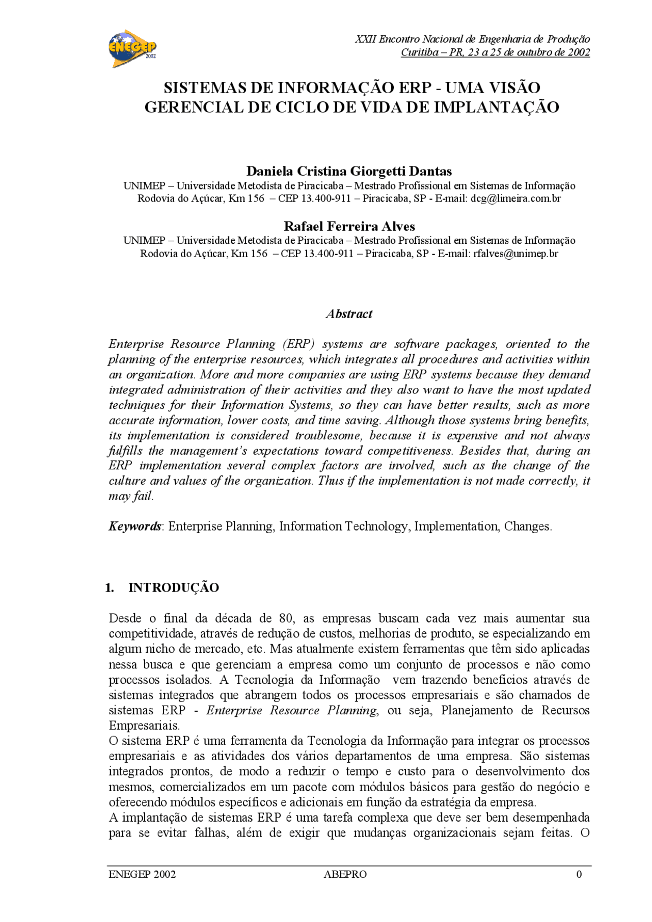 Sistema De Informação Erp Sistema De Informação Erp Docsity