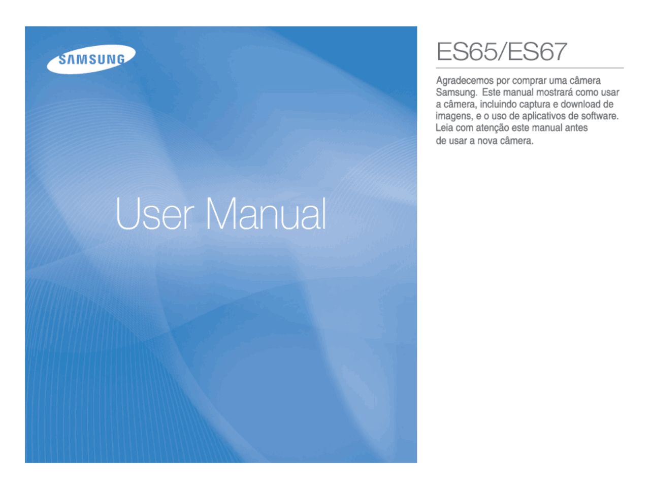 Manual Samsung ES65 - ES67 - Manual Samsung ES65-ES67 - Docsity