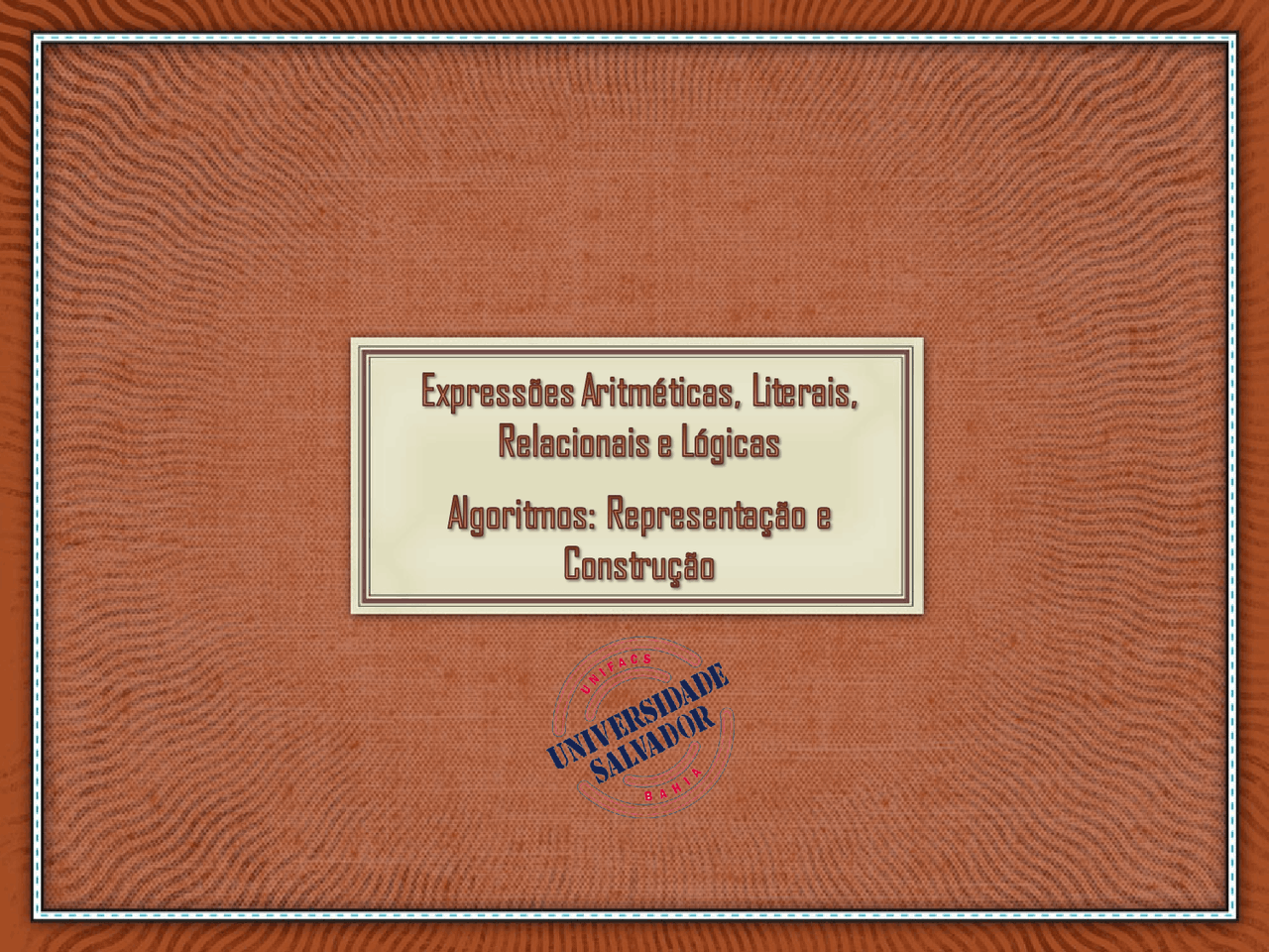 Algoritmos Representação E Construção Estrutura Sequencial