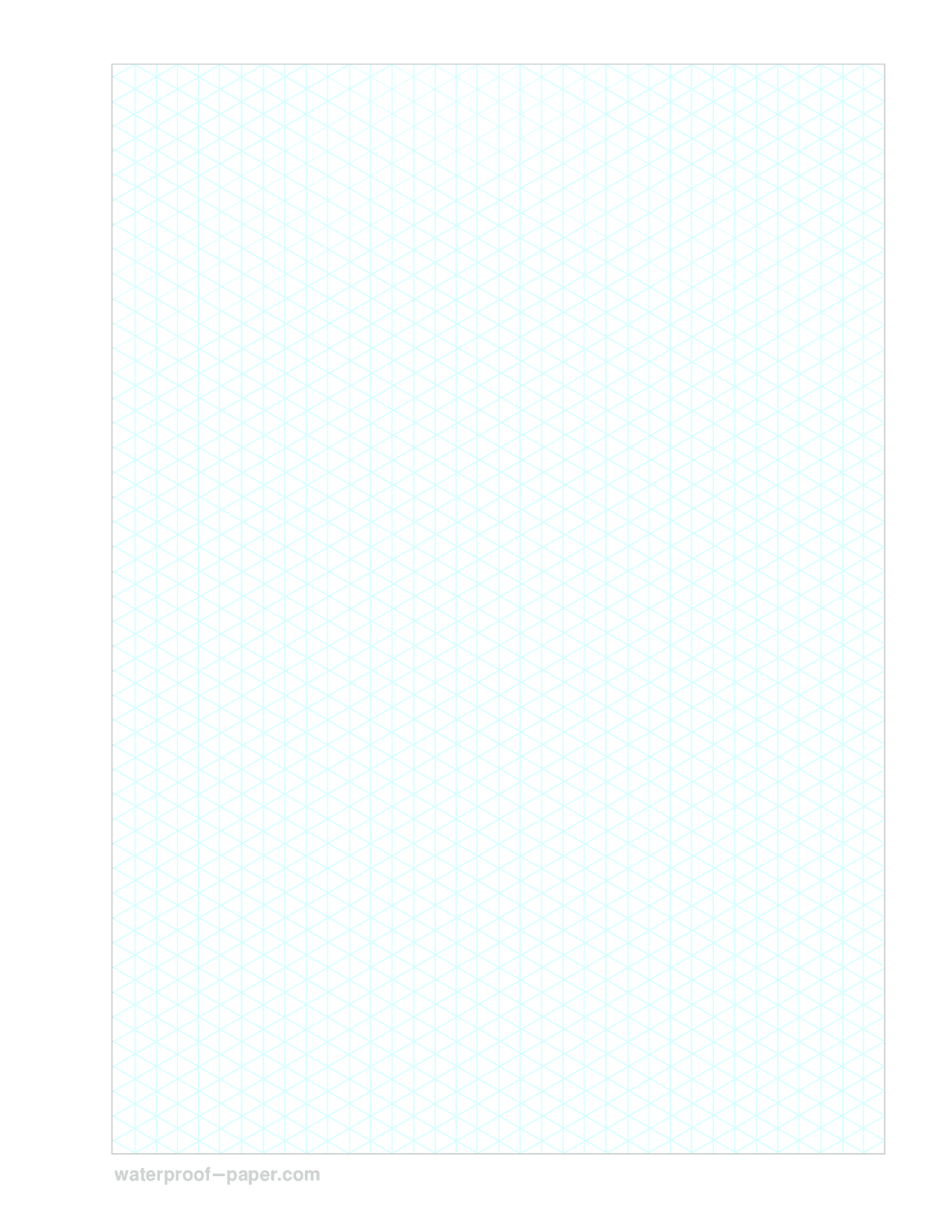 Folha isometrica - papel para realizaçoes de desenhos tecnicos - Docsity