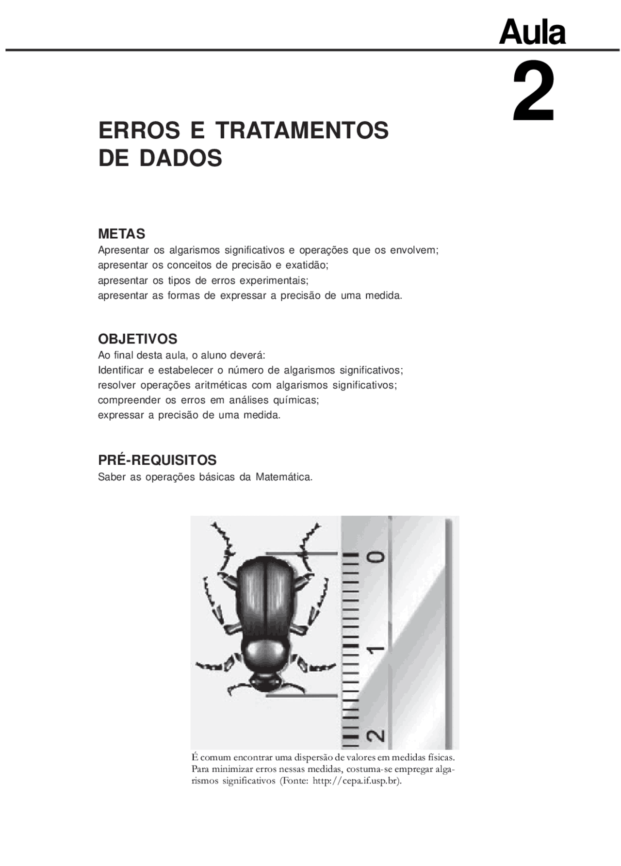 Analitica Quimica Analitica Ii Aula 2 Instrumentação Docsity