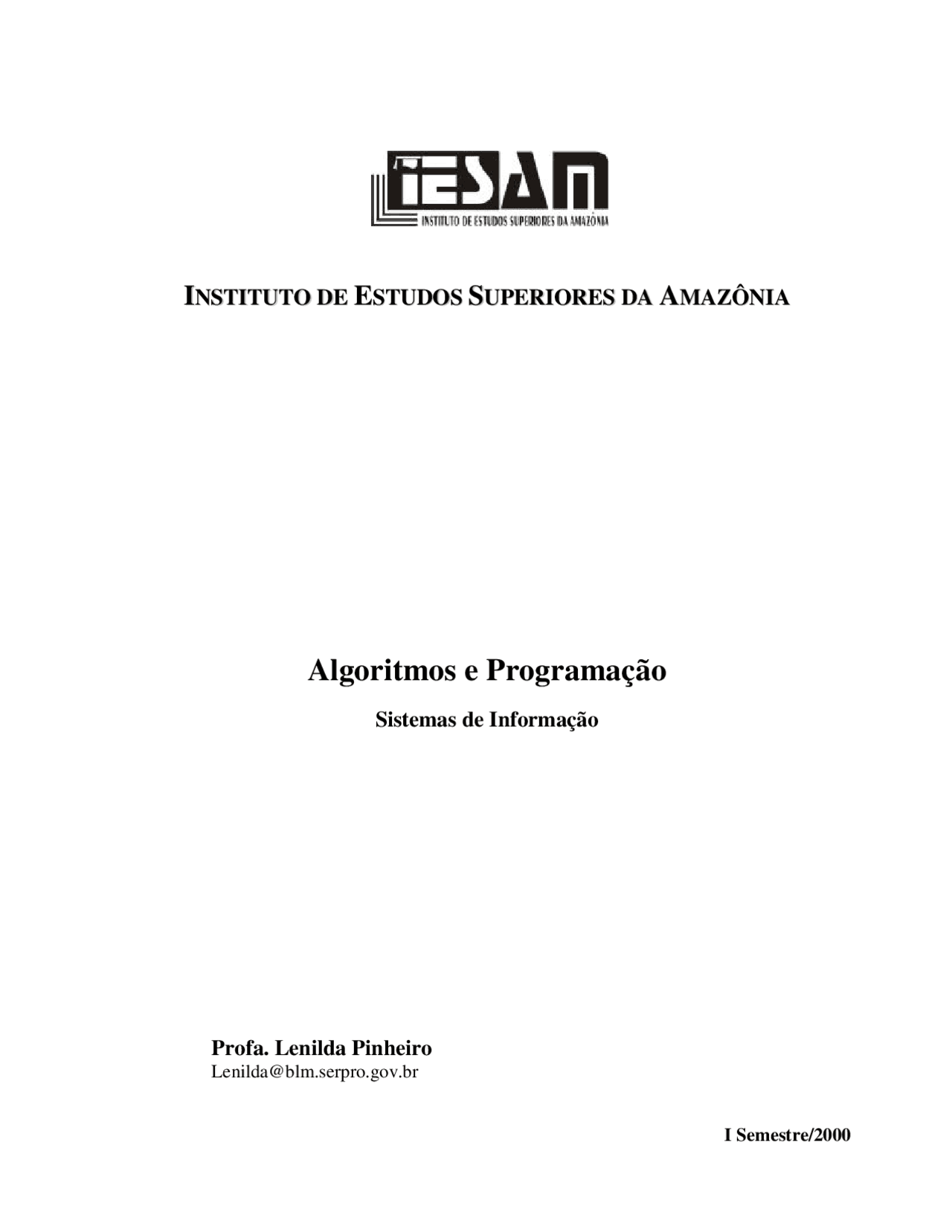 Apostila Algoritmo Algoritimo Docsity
