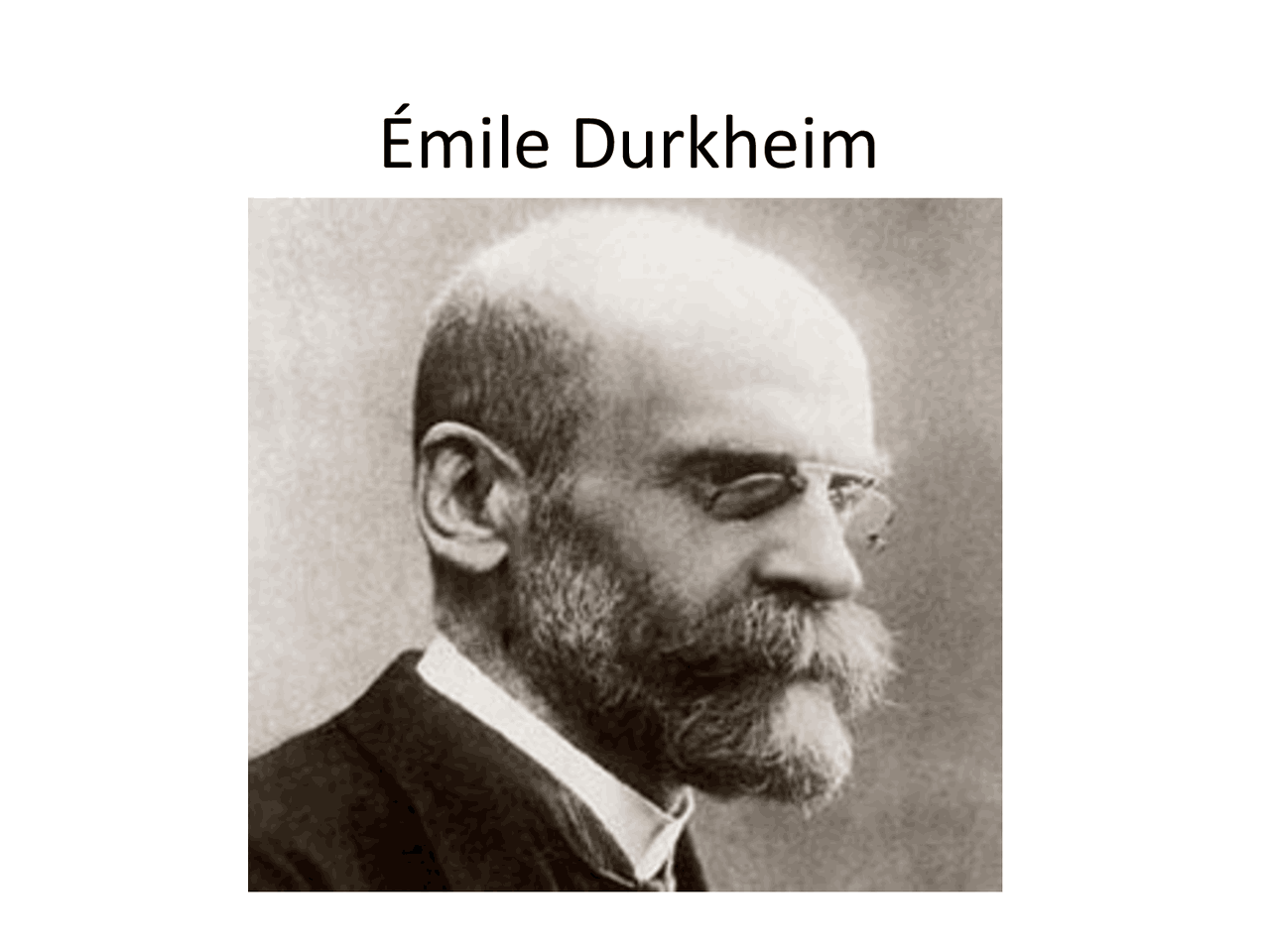 Emile Durkheim Trabalho Realizado Para Uma Apresentação Na Disciplina