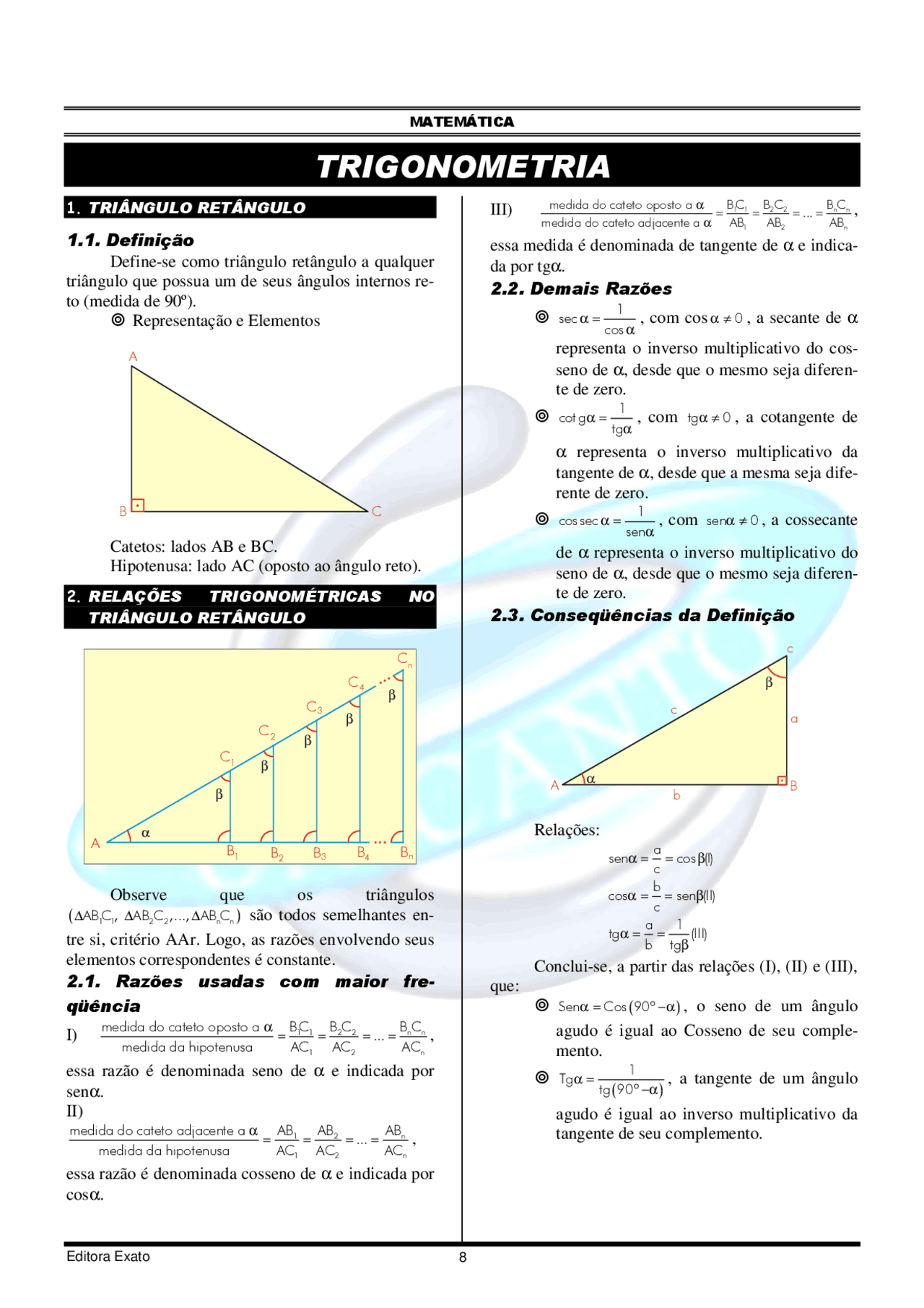 03 - trigonometria - trigonometria basica - Docsity