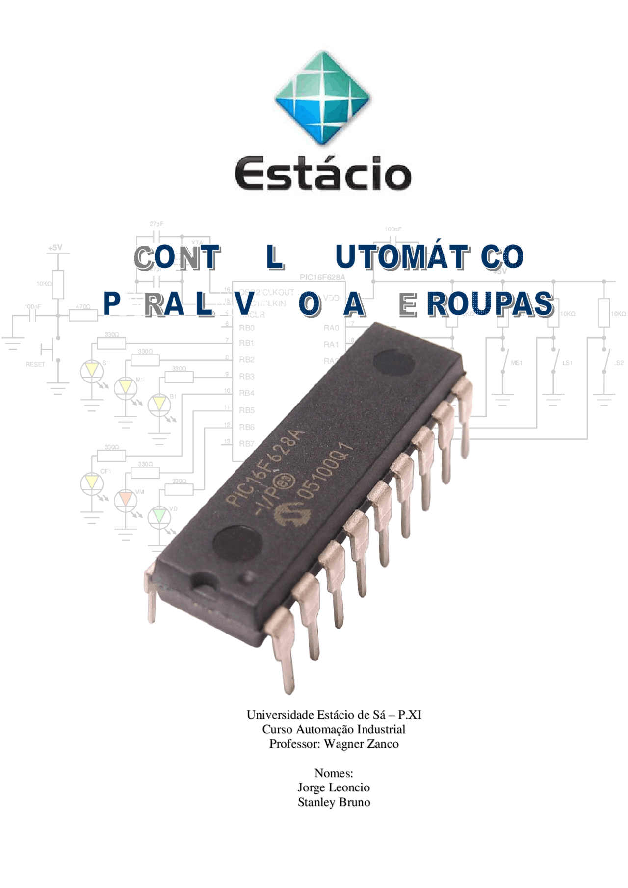 Trabalho Microcontroladores Desenvolvendo Controle De Funcionamento