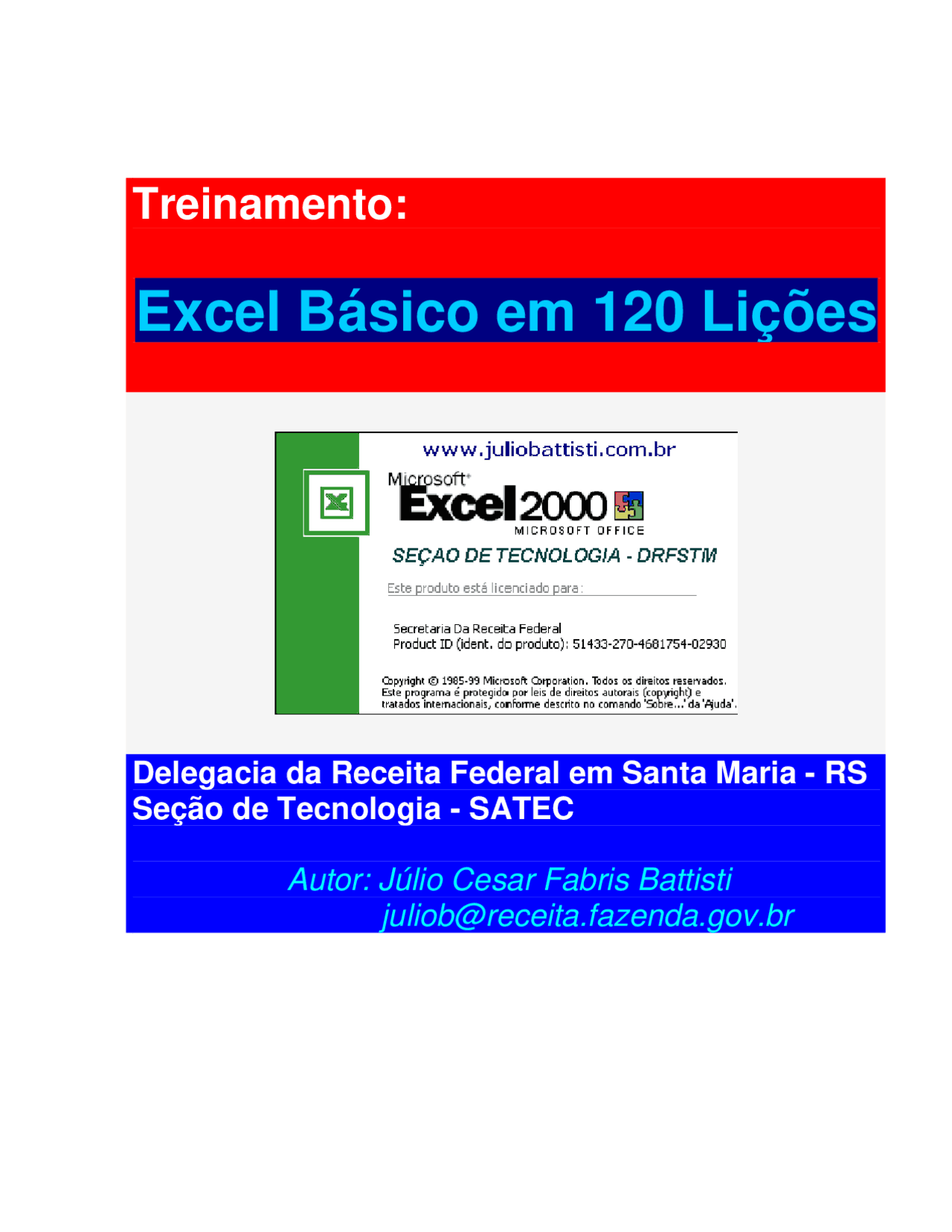 Julio Battisti Curso Básico De Excel Julio Battisti Curso Básico