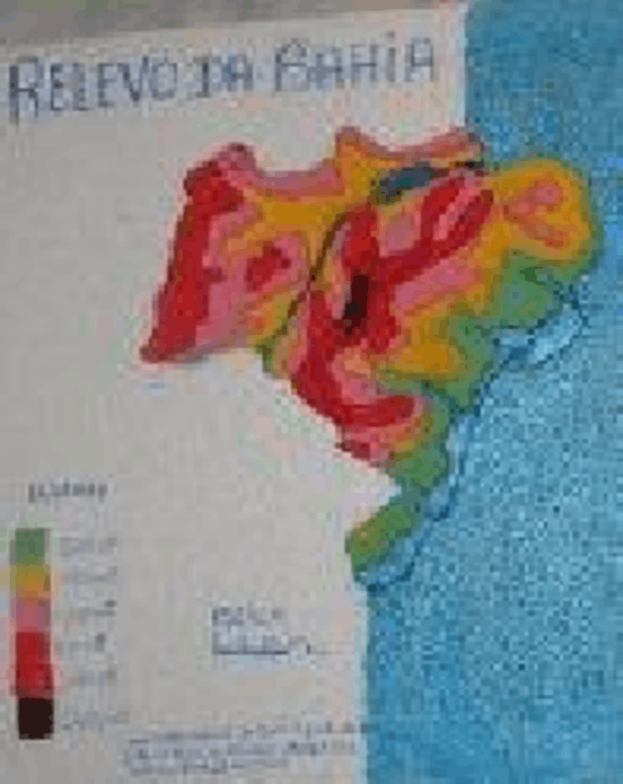 TFR3B0D tmp - maquele altimetria do relevo da Bahia - Docsity