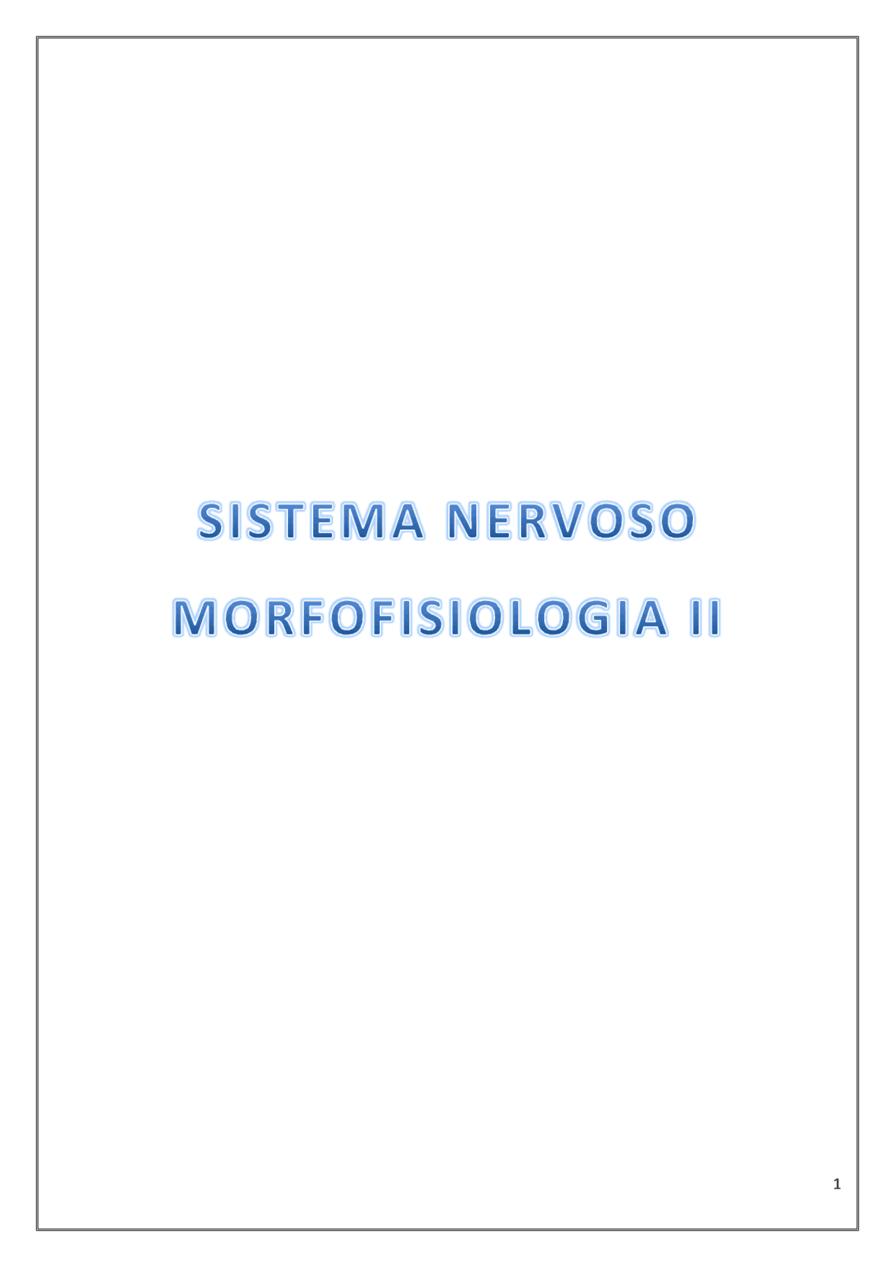 Sistema Nervoso Sistema Nervoso Docsity