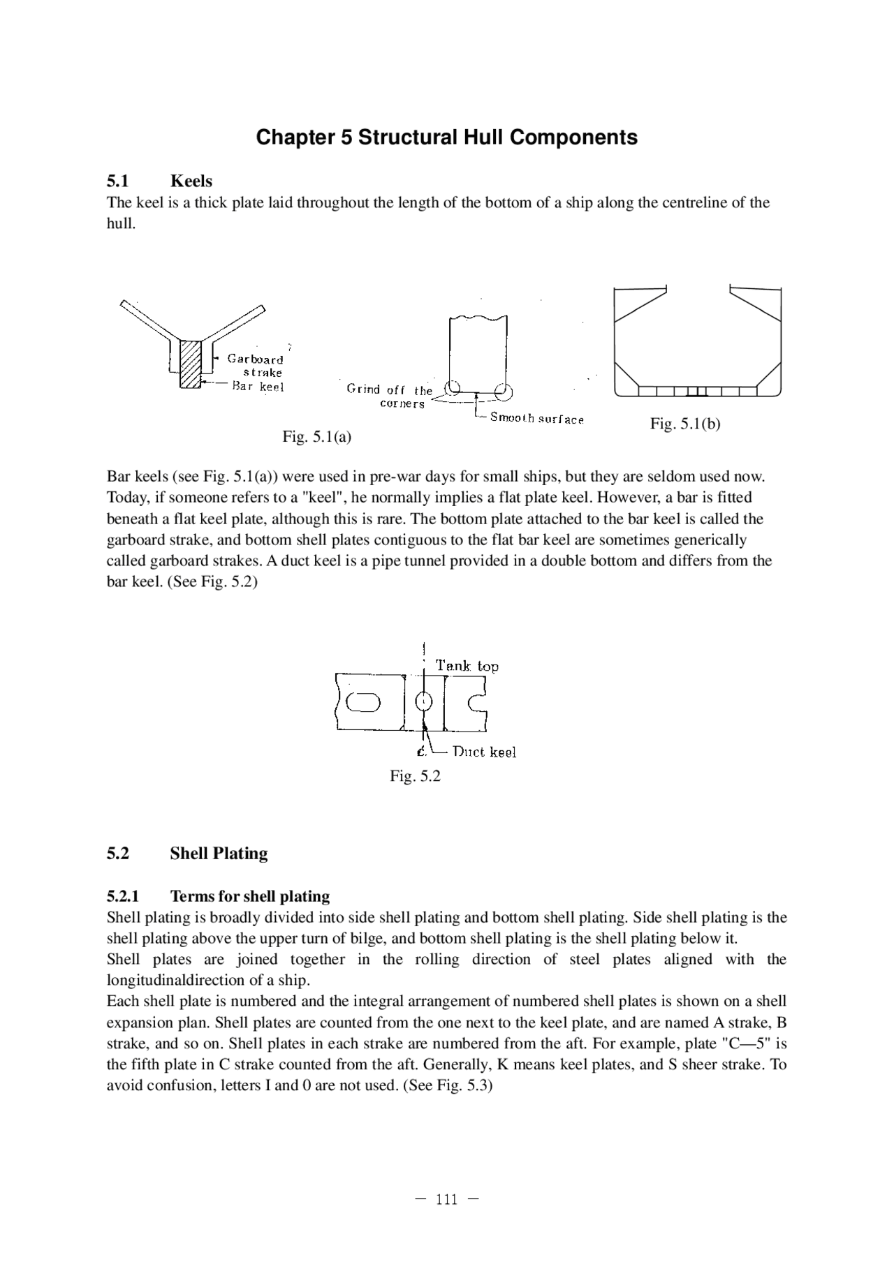 Structural Hull Components - Estrutura de navios - Docsity