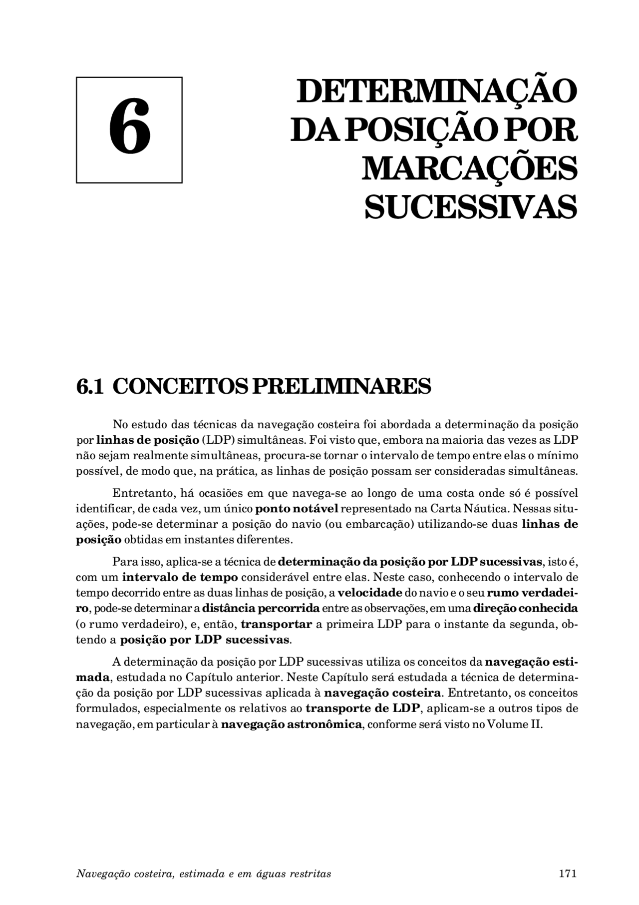 A Ciência e a Arte - Volume I -... COSTEIRA E EM ÁGUAS RESTRITAS - cap6 ...