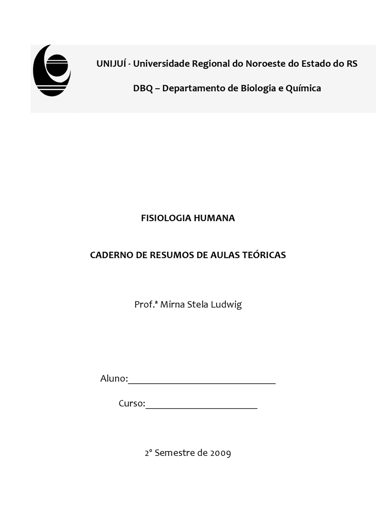 Apostila De Fisiologia Humana Muito Boa A Apostila Ajuda Mesmo Docsity