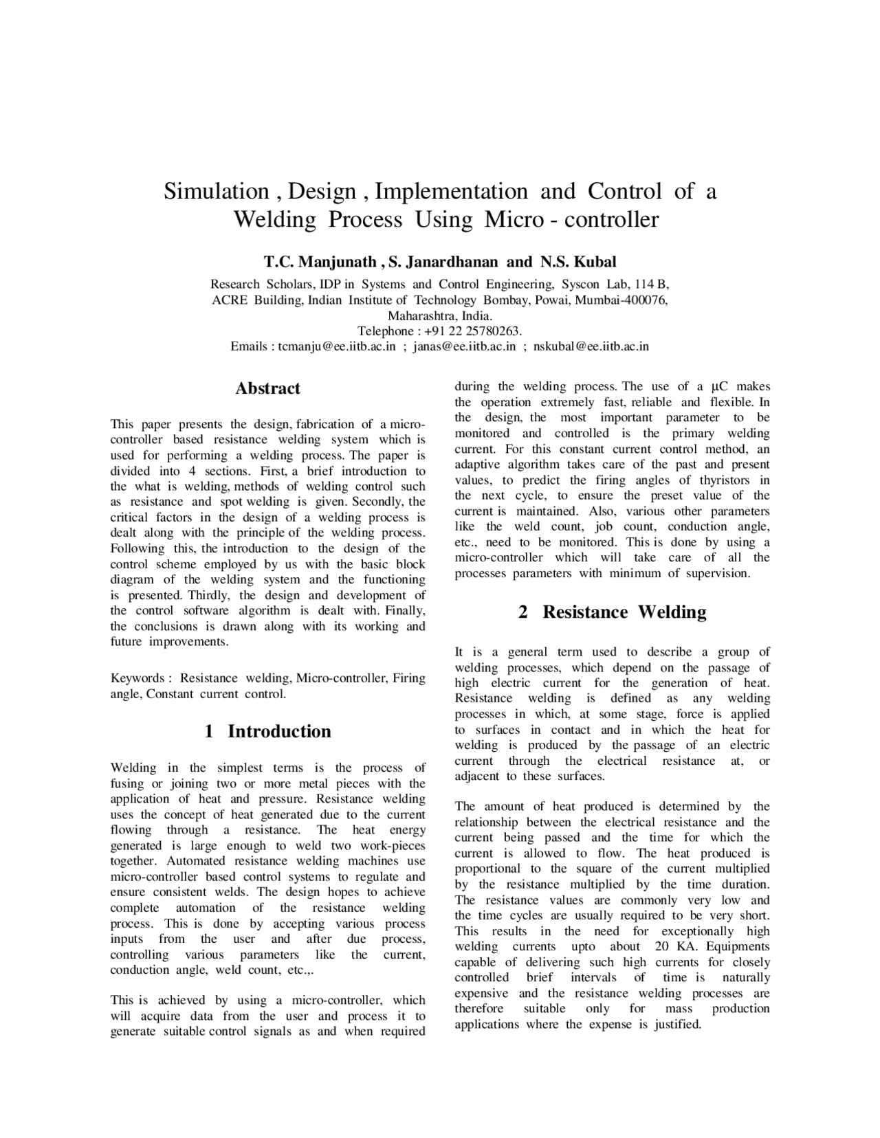 Design, Implementation and Control SCR - Design, Implementation and ...