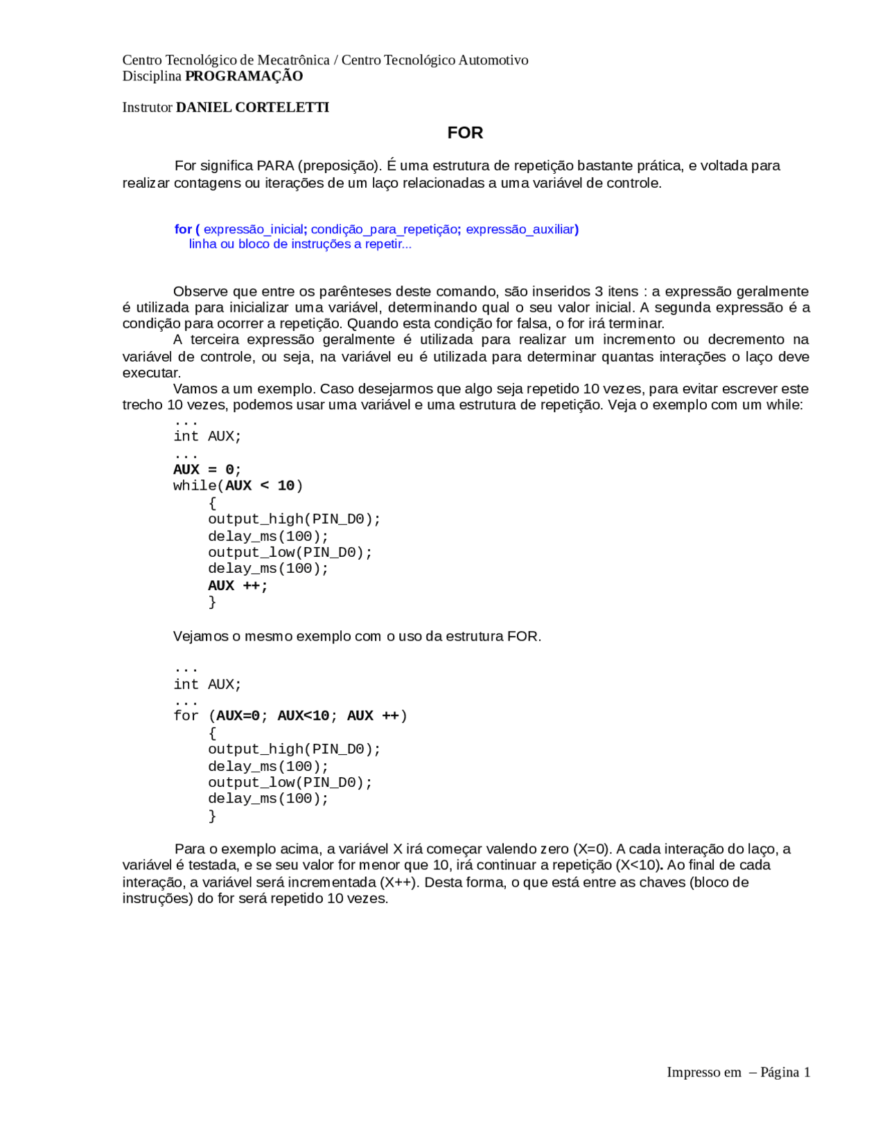 Automação For Automação Industrial Docsity