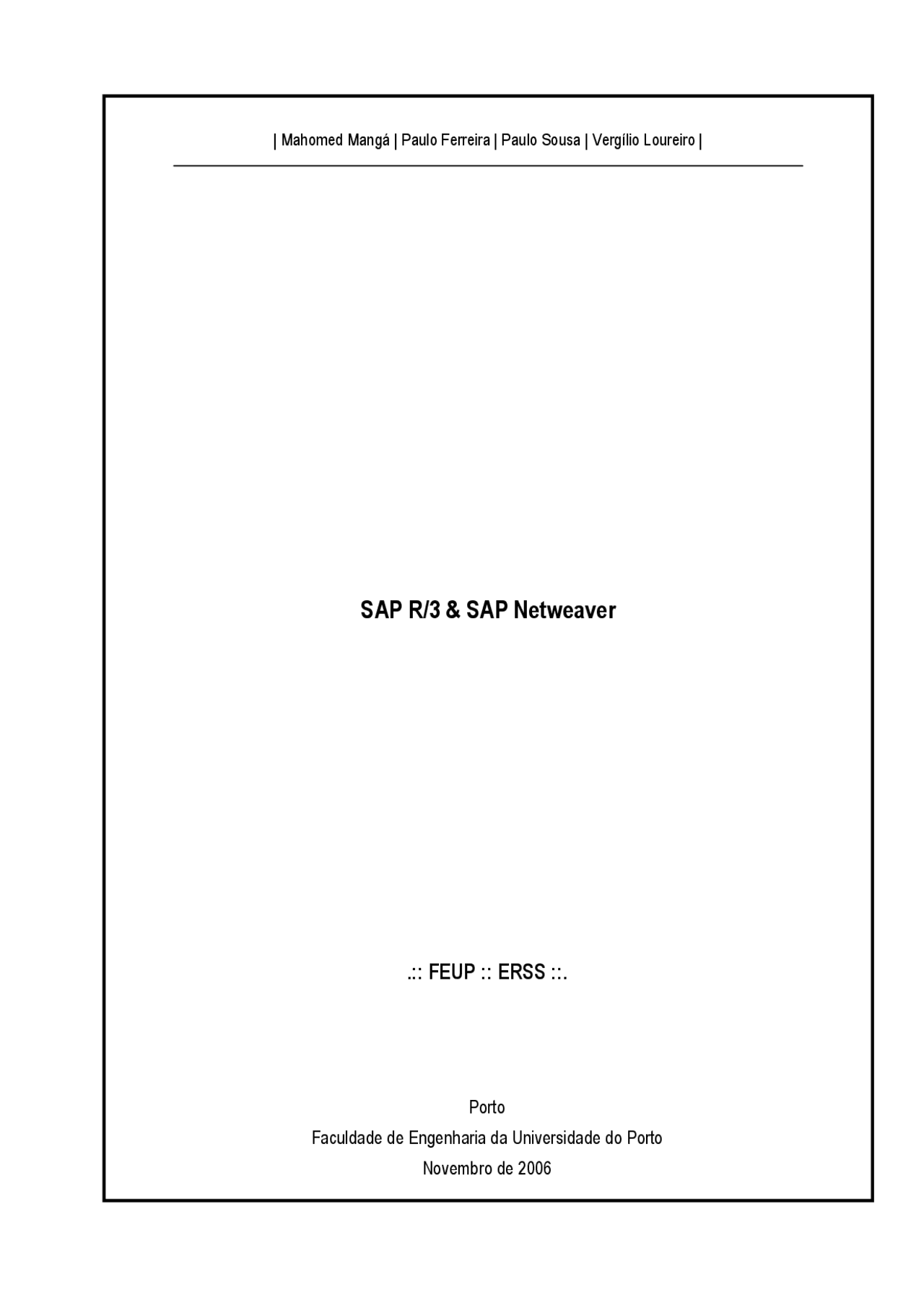 Sapr3sapnetweaver Sistema Sap Docsity
