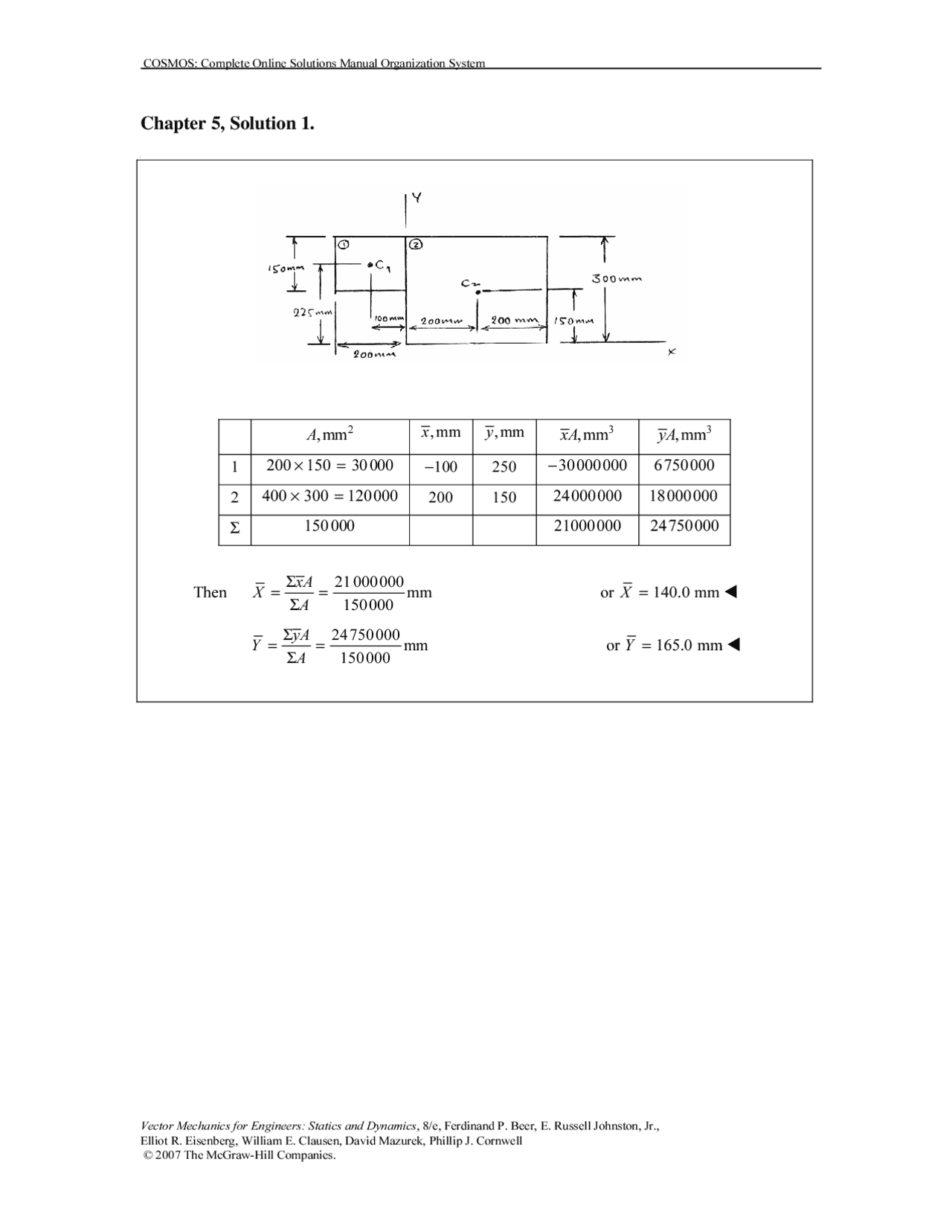 Vector Mechanics for Engineers - Statics 8E Solutions - chapter 5 ...