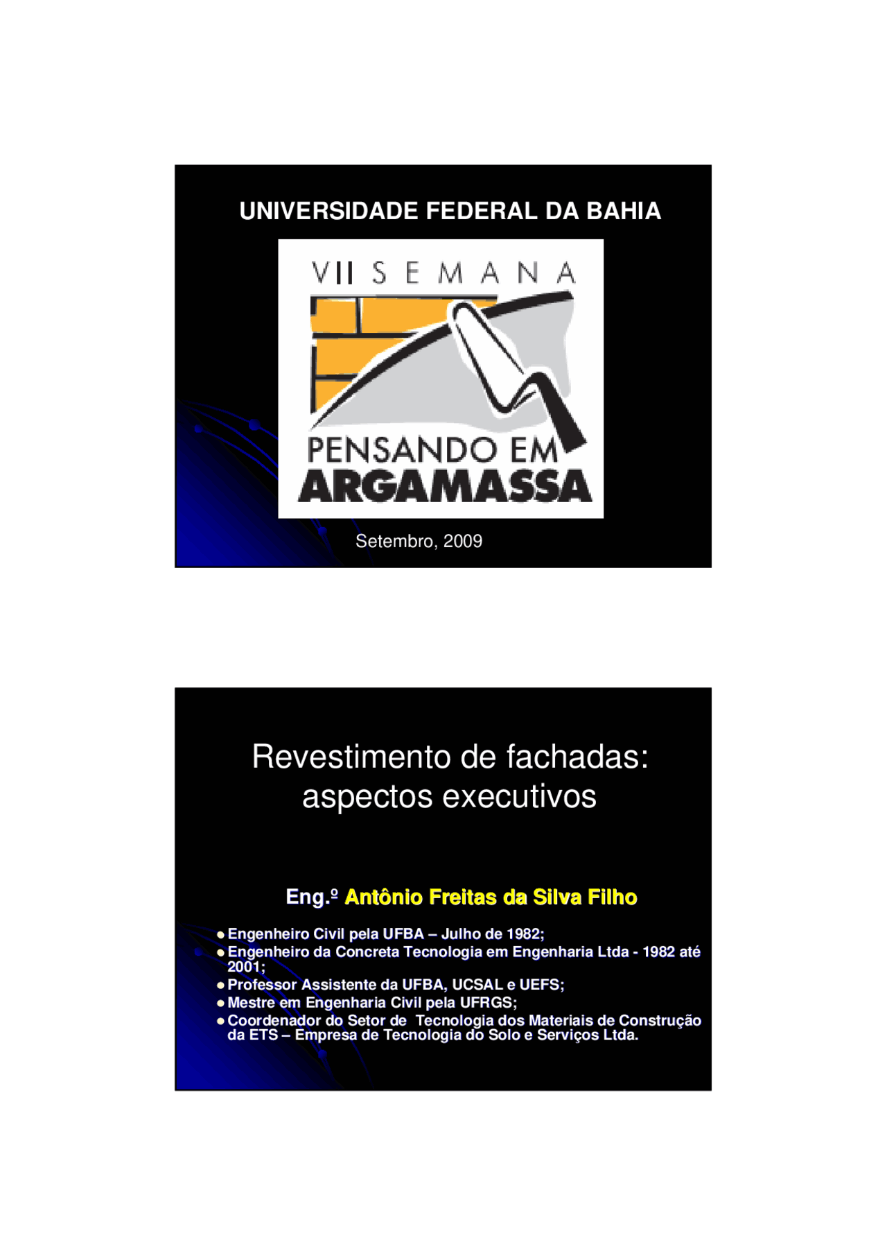 Fachadas Aspectos Construtivos Fachadas Aspectos Construtivos