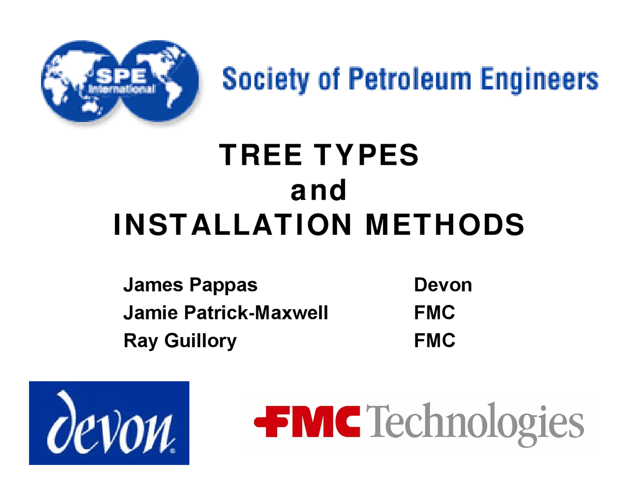 Tree Types - Subsea equipment - Docsity
