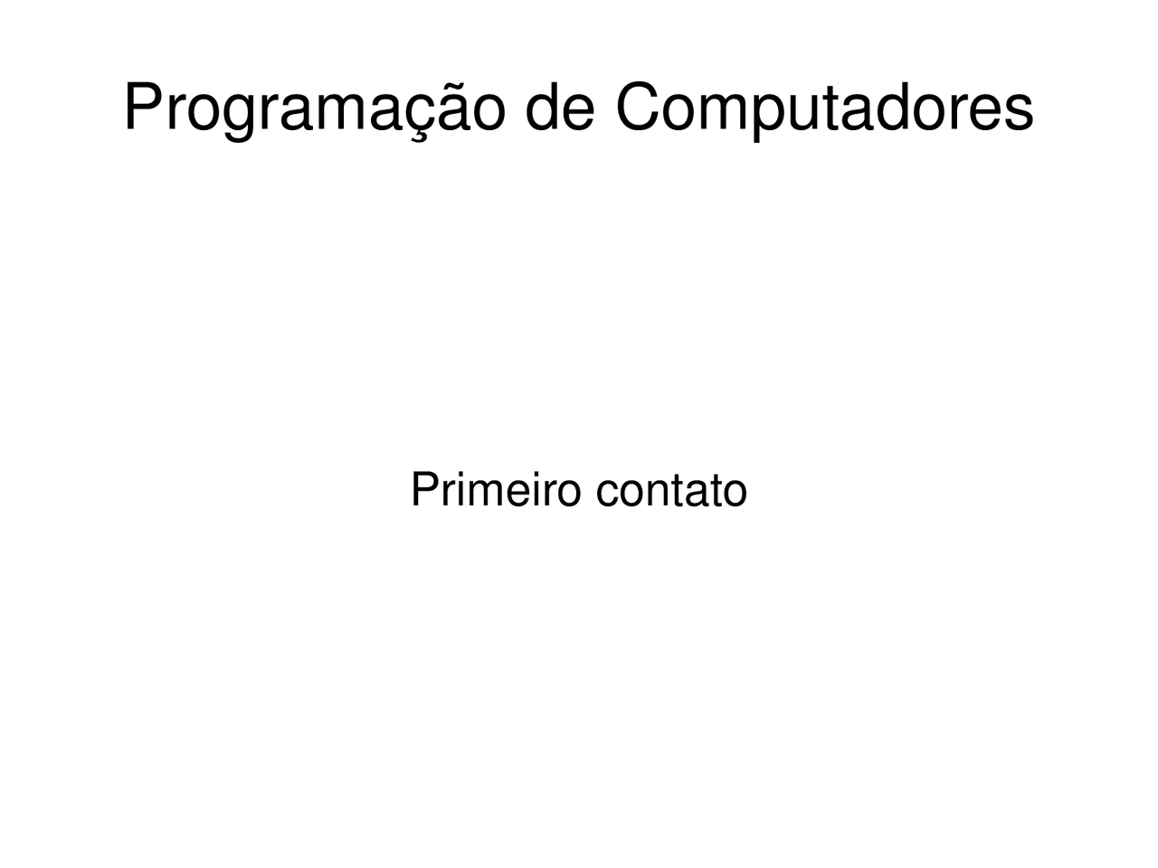 Programação em Fortran - aula1 - Slides contendo o básico de fortran ...
