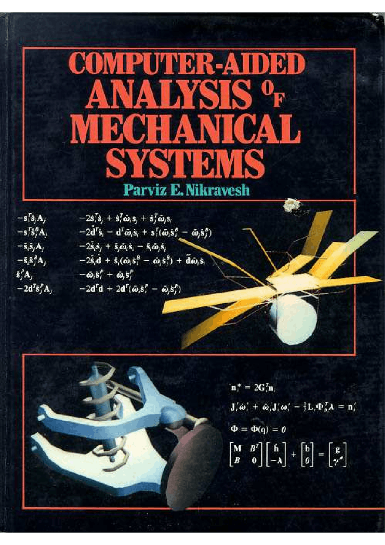Computer aided analysis of mechanical systems - Computer aided analysis ...
