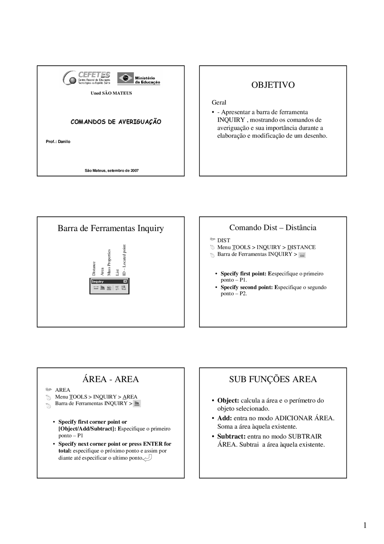Comandos De Autocad Comandos De Autocad Poucos Docsity