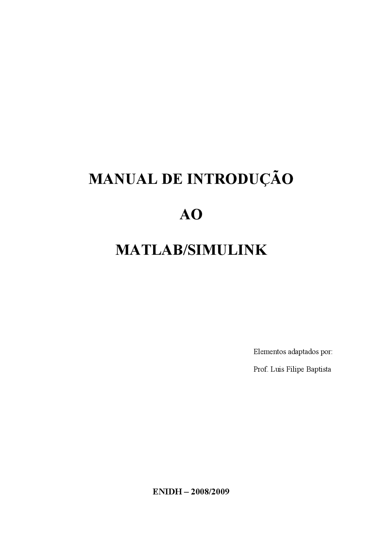 Intro Simulink Matlab Intro Simulink Matlab Docsity