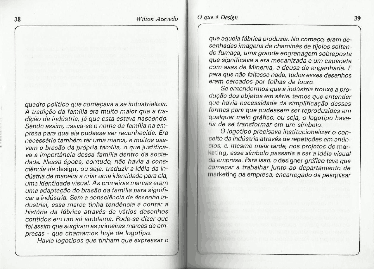 LIVRO O Q É DESIGN - 19 - Livro sobre design - Docsity