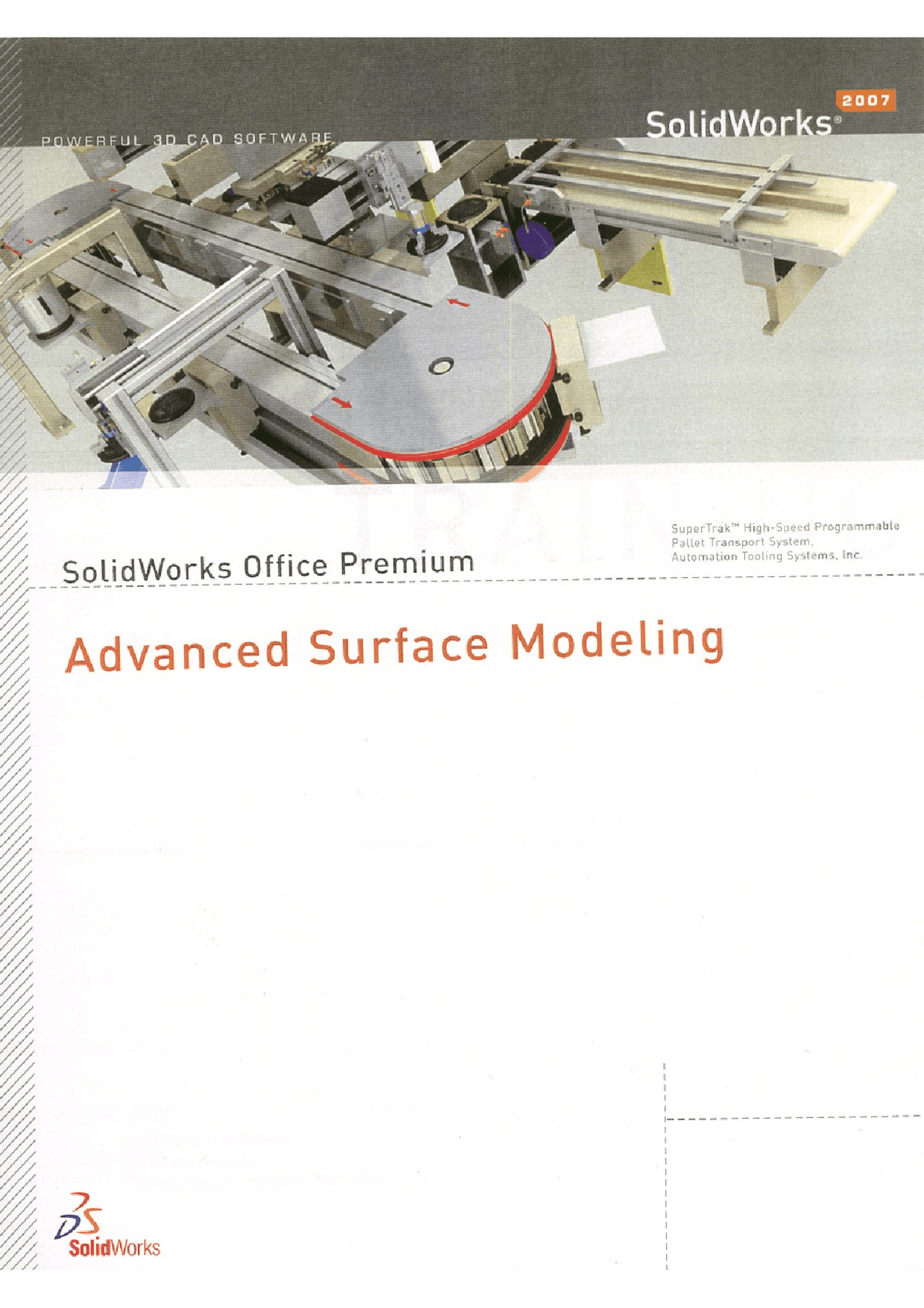 SW2007-Advanced Surface Modeling - Inglish (OK) - Modelagem avançada de ...