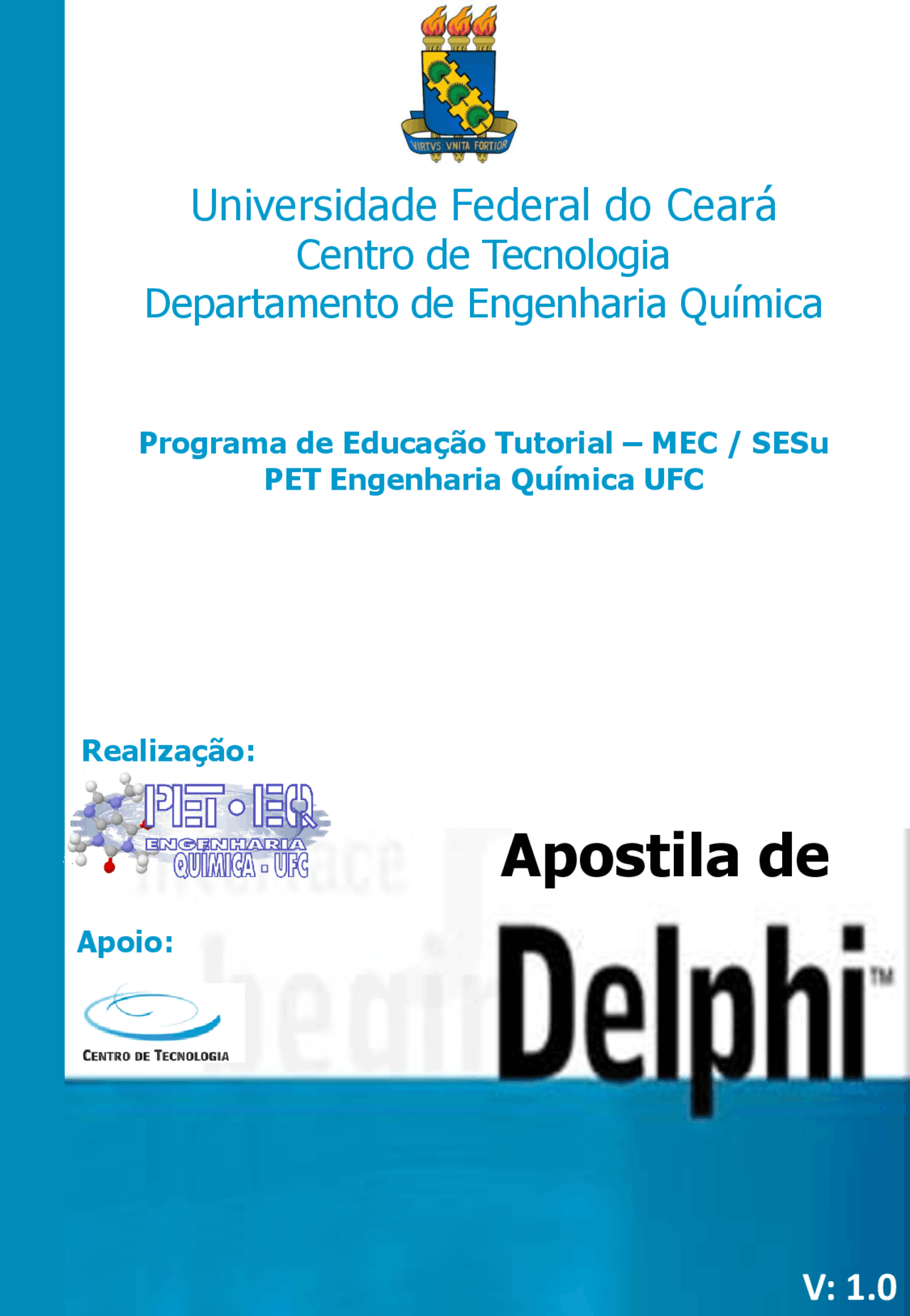 Apostila Delphi Tudo Sobre Delphi E Desenvolvimentos Com A