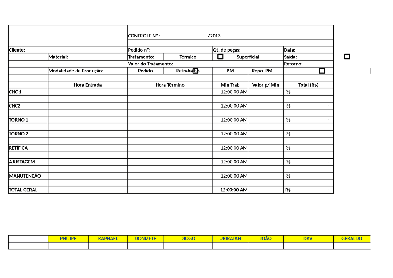 Planilha para PCP - Planilha para PCP - Docsity