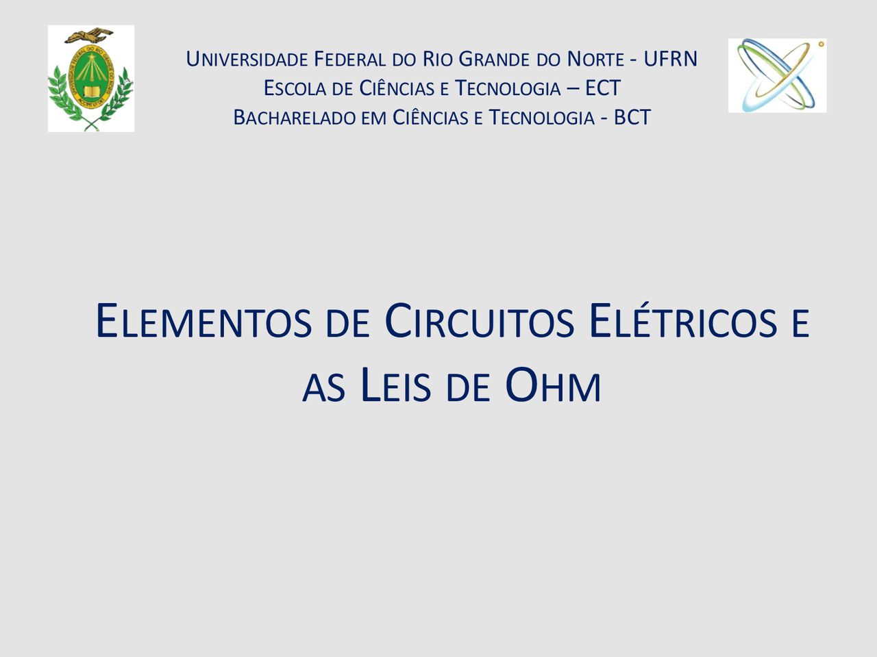 Aula2 Elementos Lei Ohm Lei De Ohm E Suas Aplicações Em