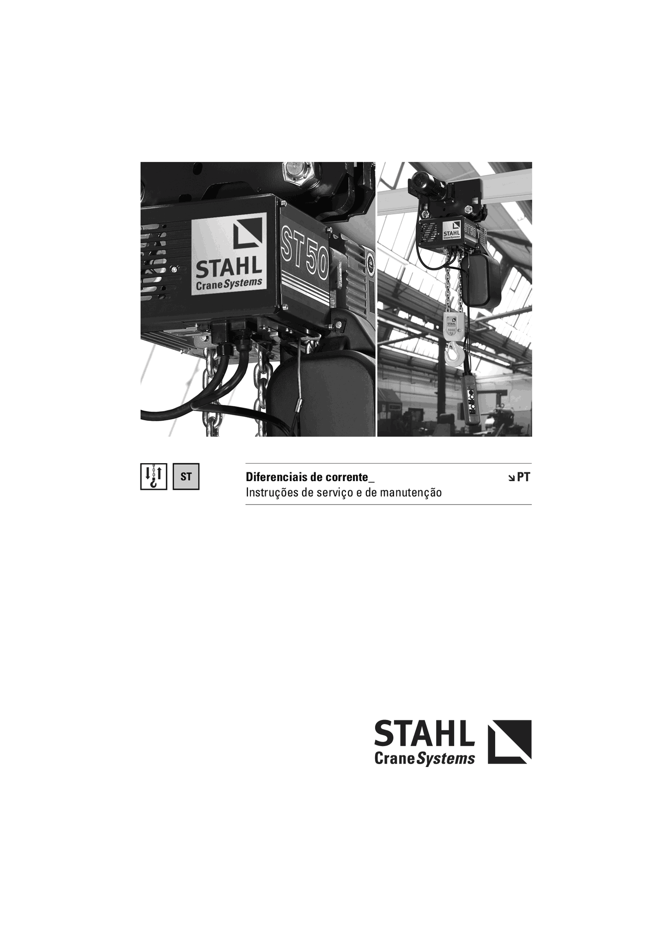 manual st portugues - CATÁLOGO DE TALHA STAHL | Docsity