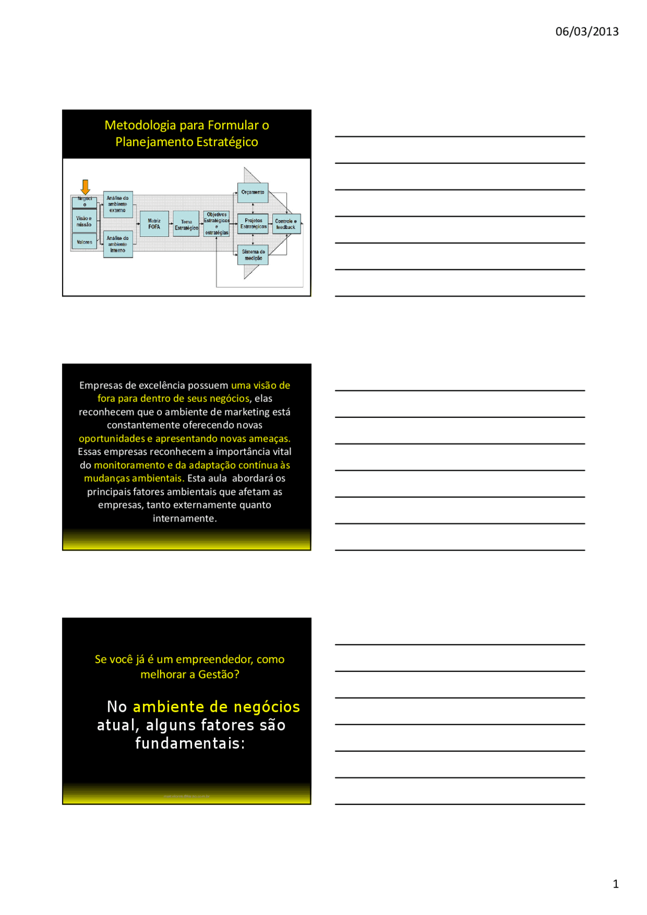 Aula 5 1pptx Empreendedorismo Docsity