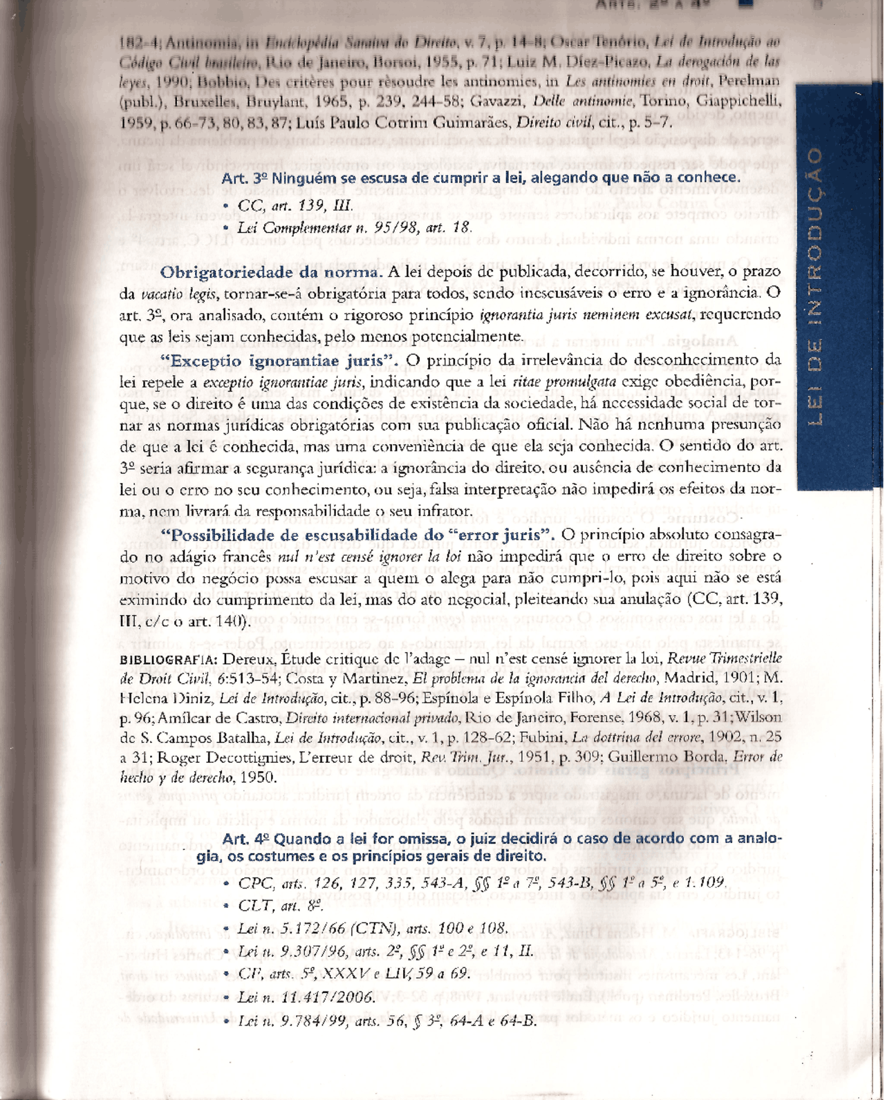 LINDB comentada - scan5 - art. 1 ao 6 - Docsity