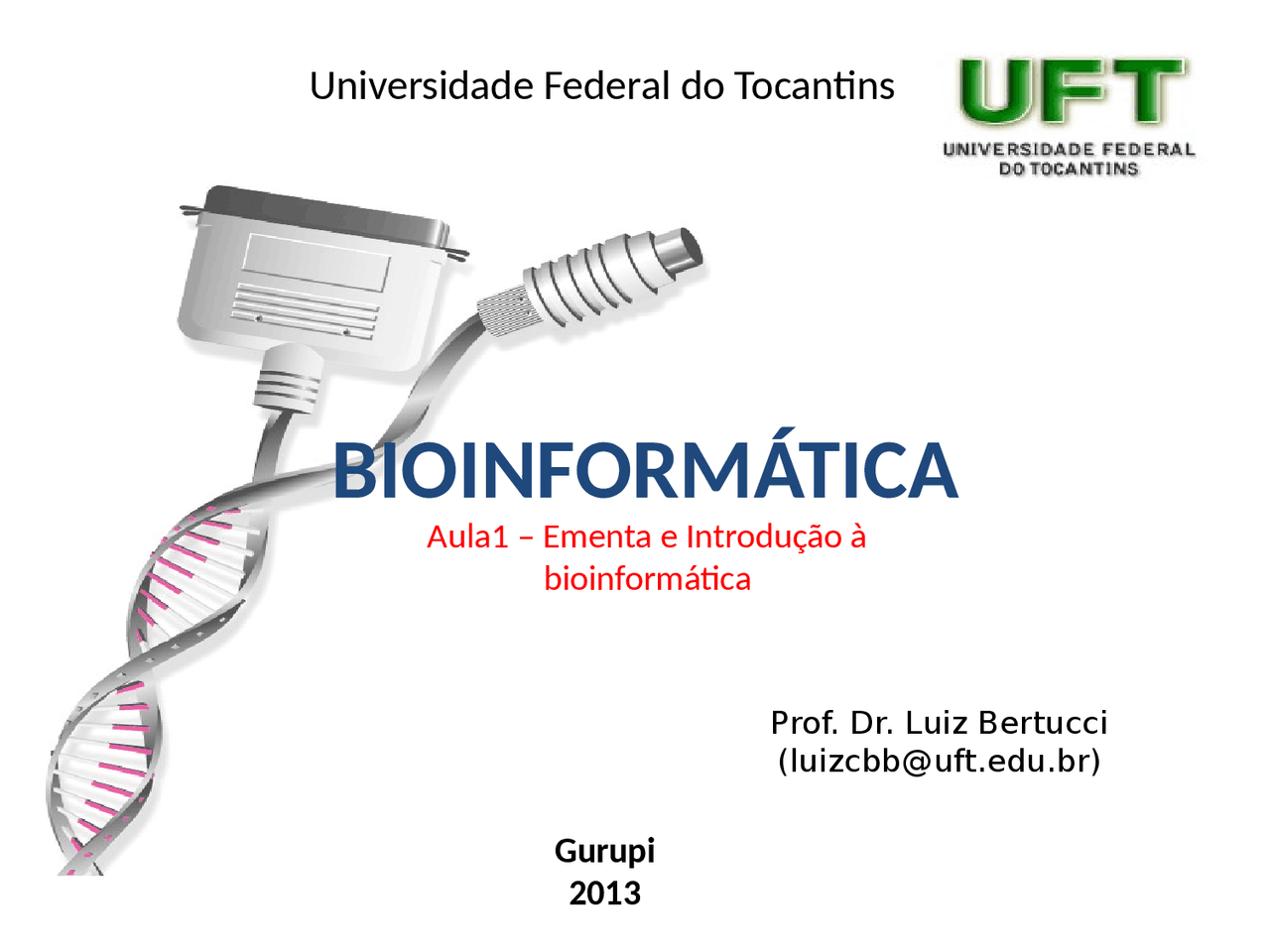 Bioinformatica Aula1 Bioinformatica Aula1 Docsity