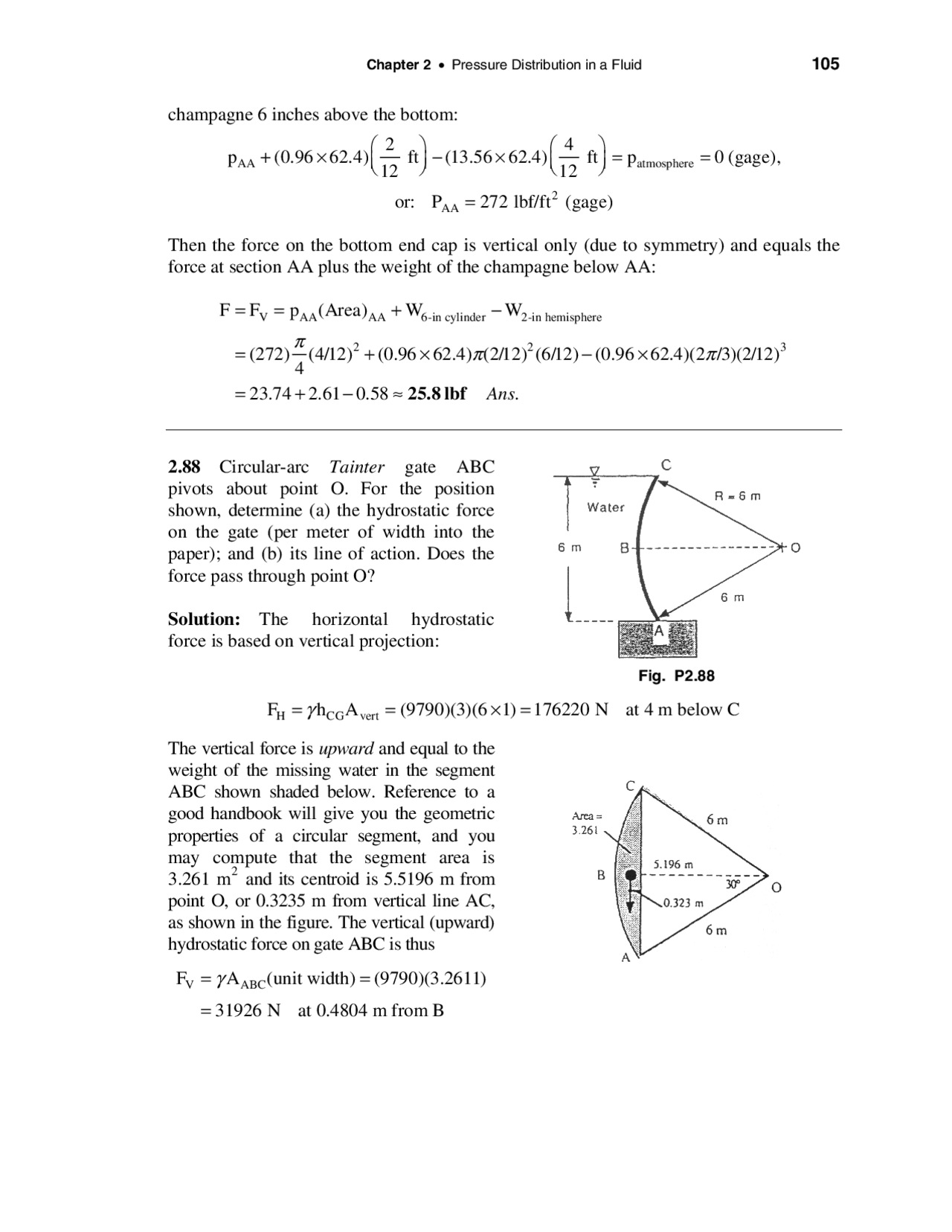 White fluid mechanics 5E solutions - fluidmechwhite5ech02part2b - Solution 5ed | Docsity