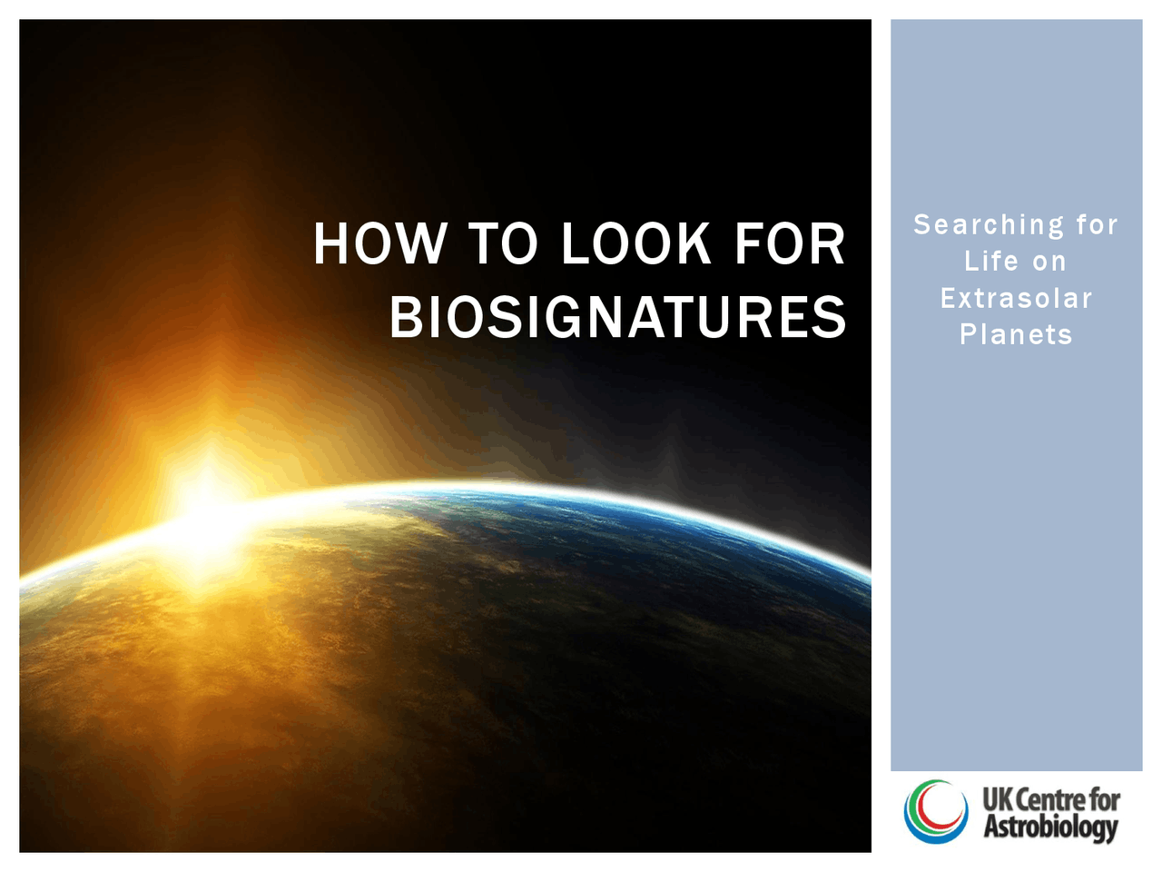 27 - The Search for Exoplanets - Methods - Astrobiology - Docsity