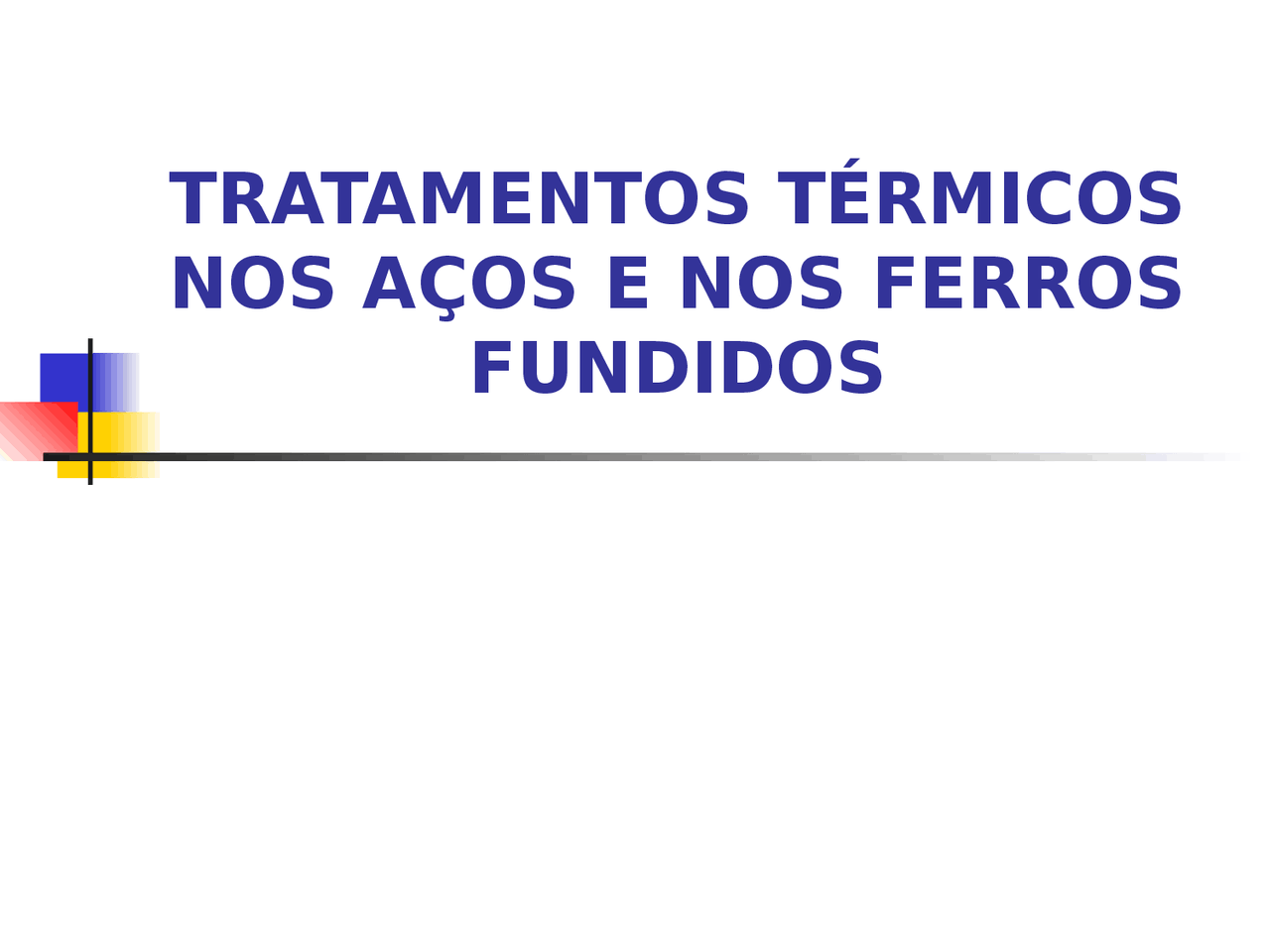 Tratamentos Térmicos Metalurgia I E Ii Docsity