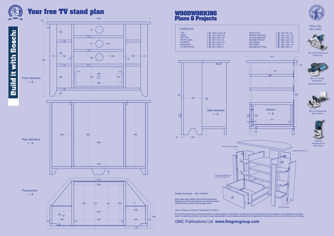 Build it with Bosch entertainment centre blueprint - Build it with ...