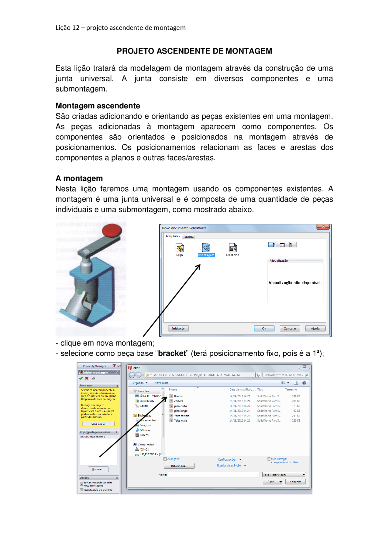 Curso De Soliworks Lio 12 Curso De Solidworks Docsity